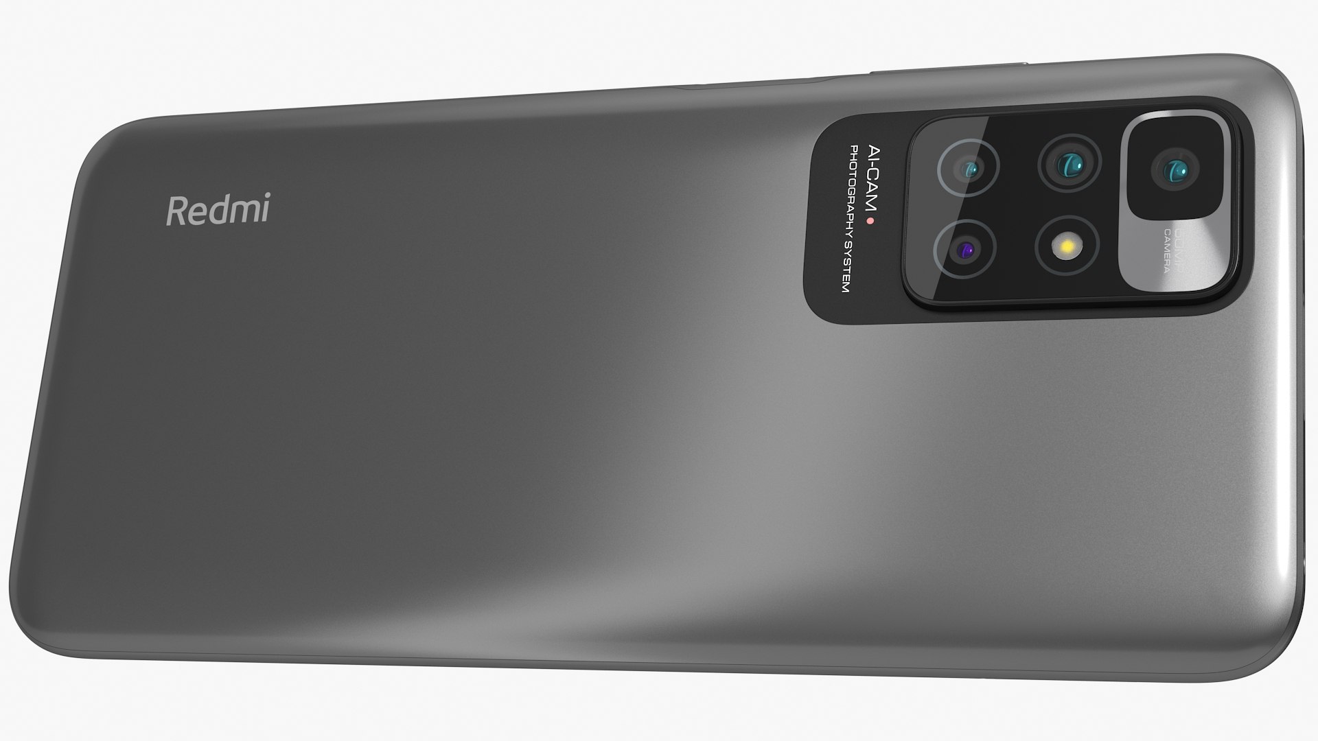 3D Xiaomi Redmi 10 Gray - TurboSquid 1804213