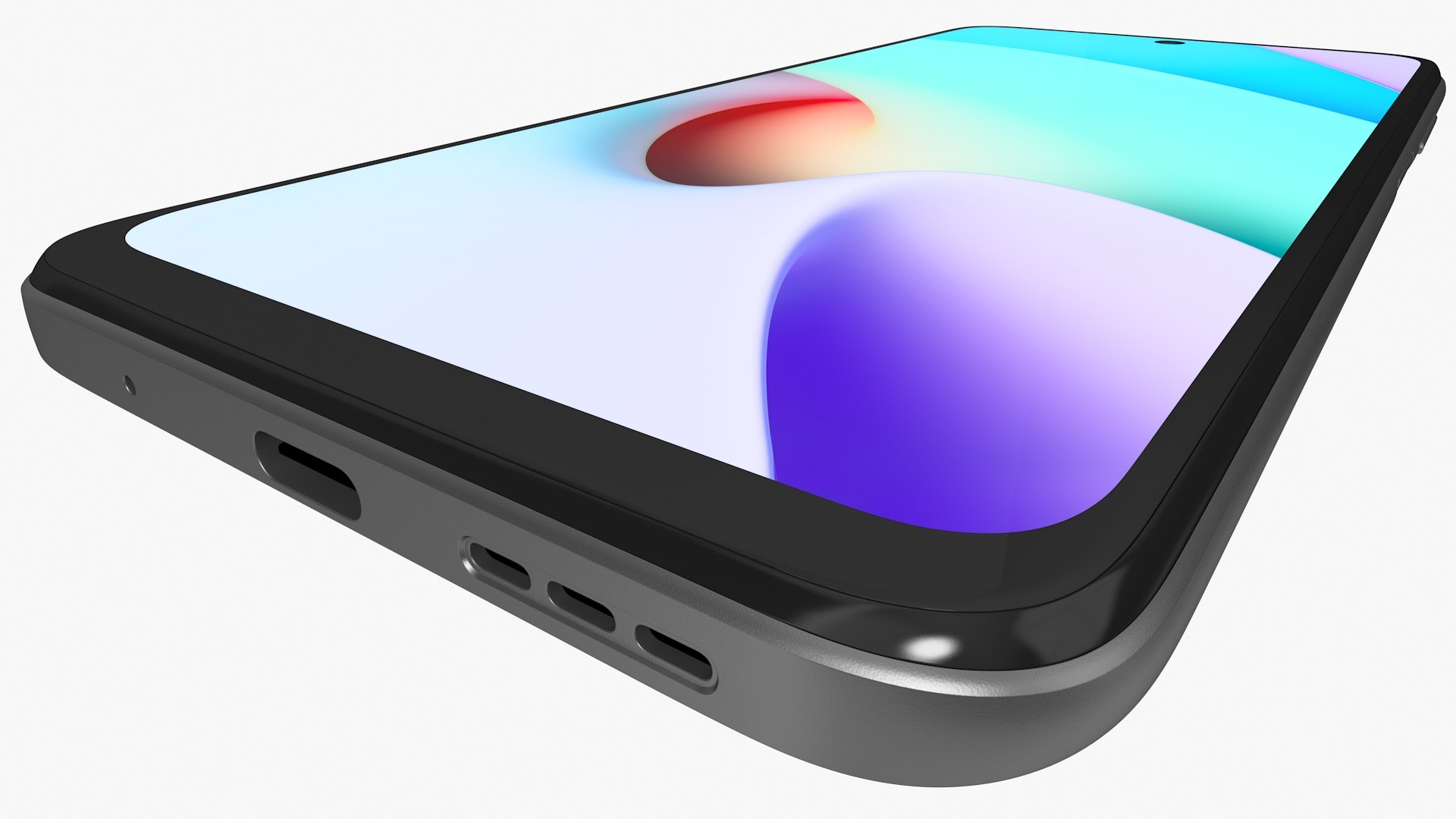 3D Xiaomi Redmi 10 Gray - TurboSquid 1804213