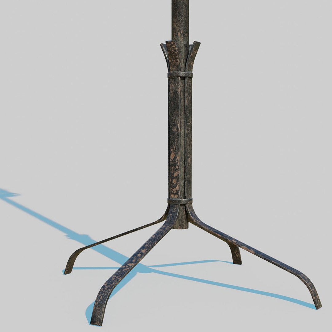 Standing Torch 3D Model - TurboSquid 1857606