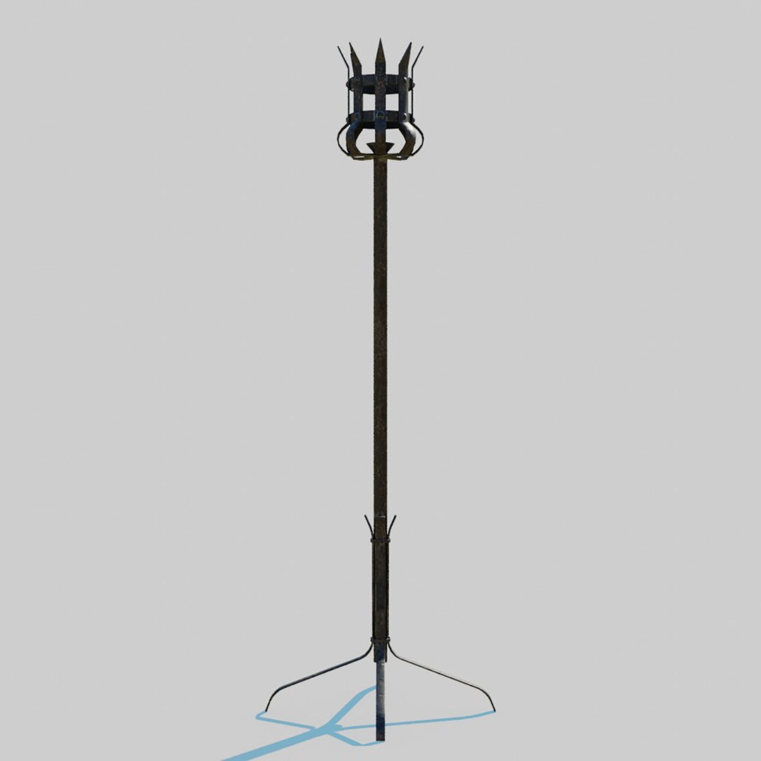 Standing Torch 3D Model - TurboSquid 1857606