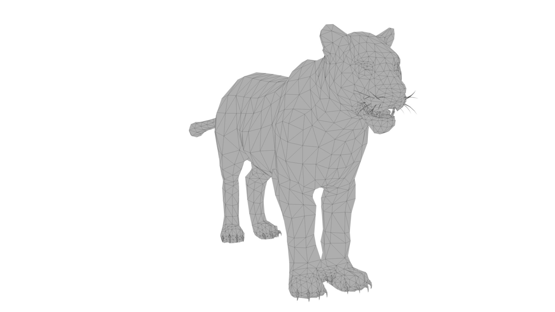 3D Lioness Model - TurboSquid 1932184