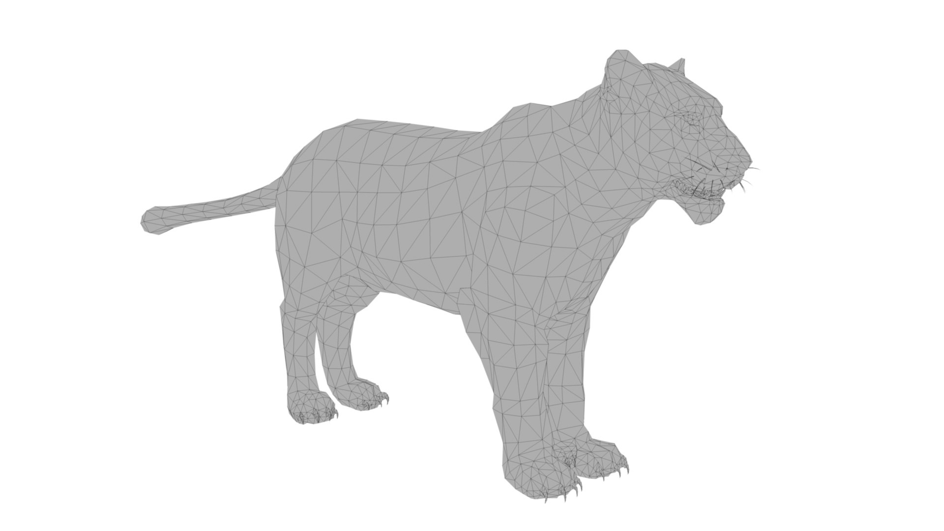 3D Lioness Model - TurboSquid 1932184