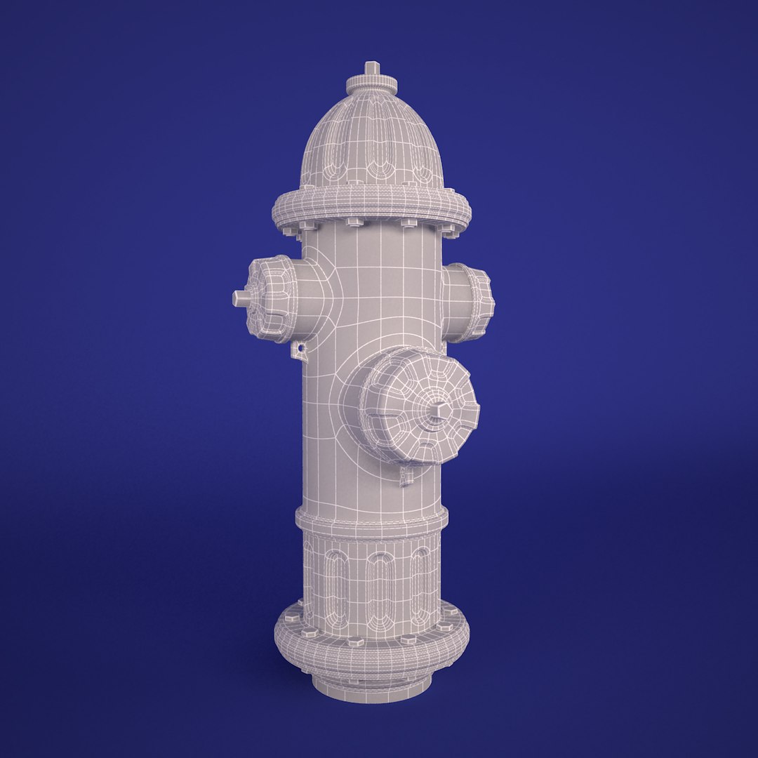 3d Max Hydrant