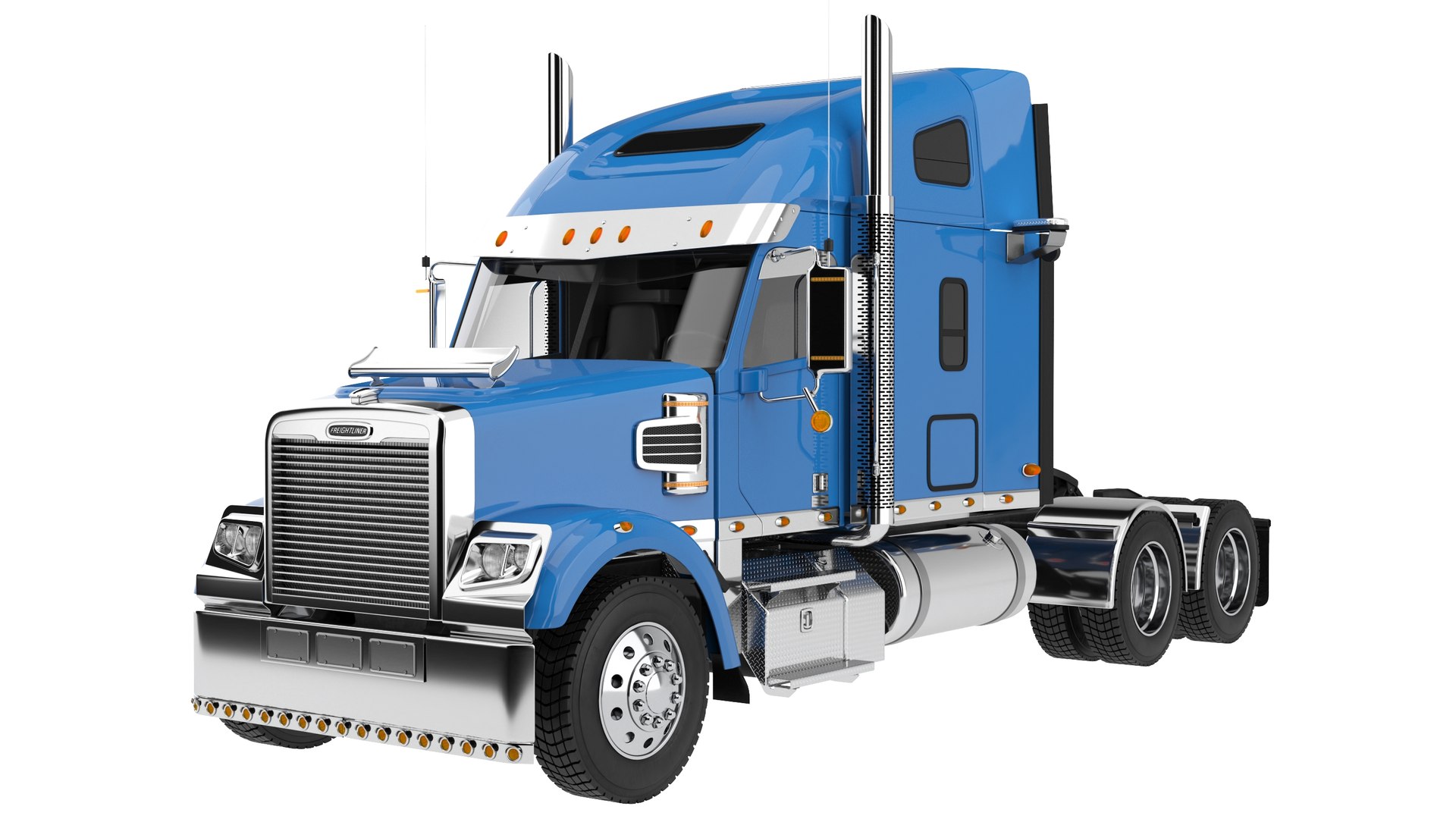 Freightliner Semi Truck 3D model - TurboSquid 2059143