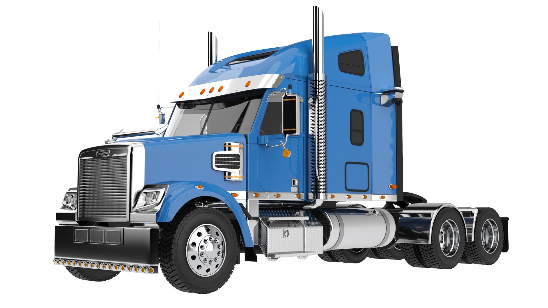 Freightliner Semi Truck 3D Model - TurboSquid 2059143