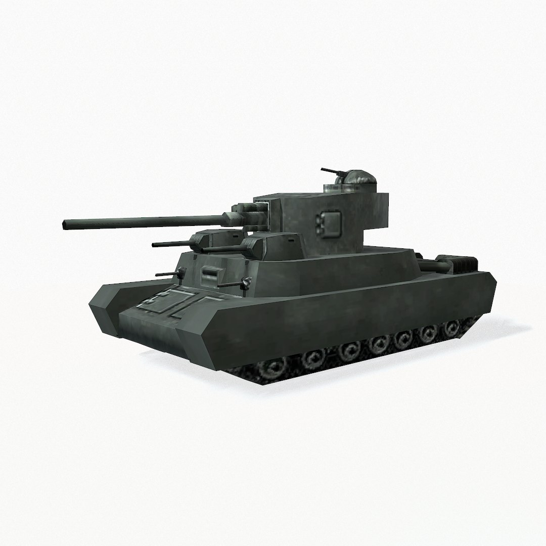 3d O-i Tanks Model