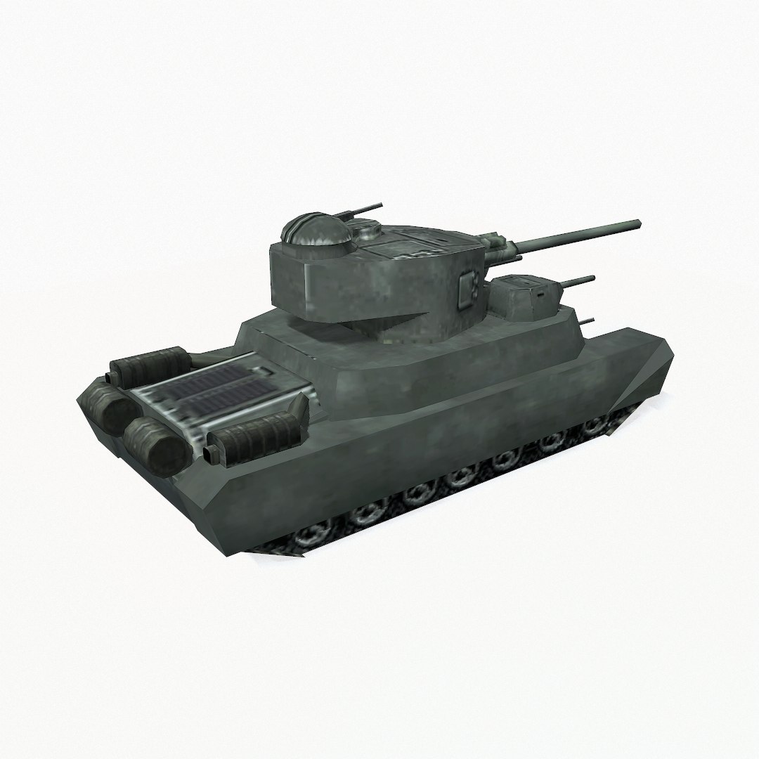 3d O-i Tanks Model