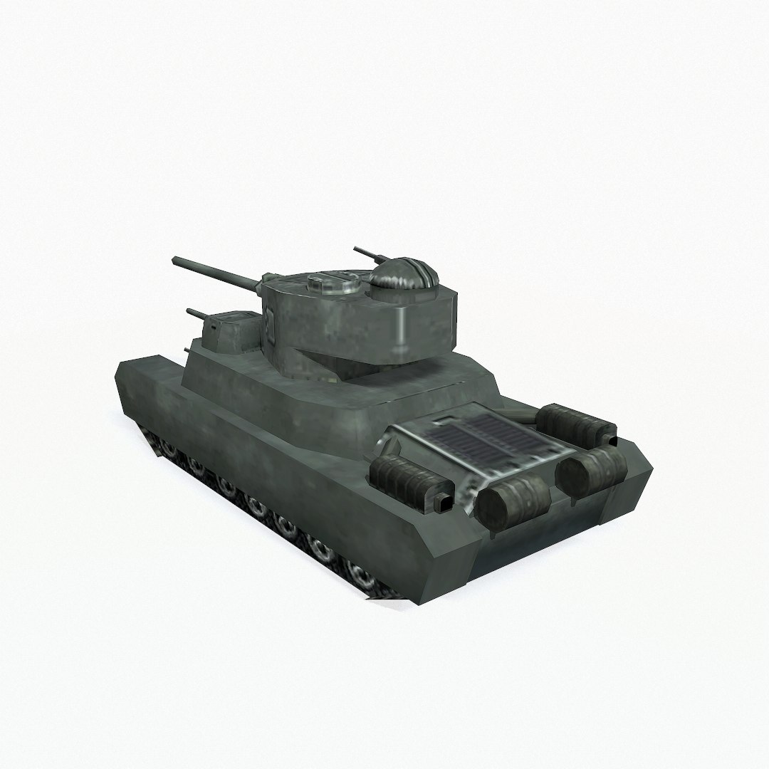 3d O-i Tanks Model