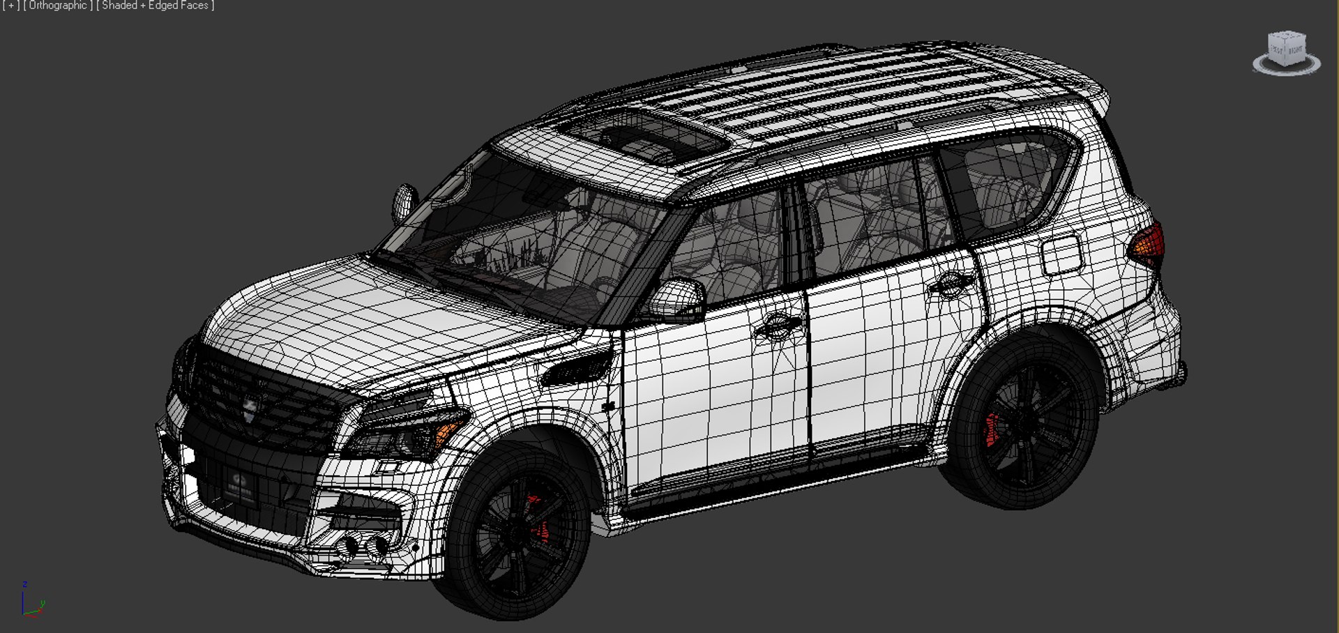 3D infiniti qx80 larte lr3 model - TurboSquid 1174052