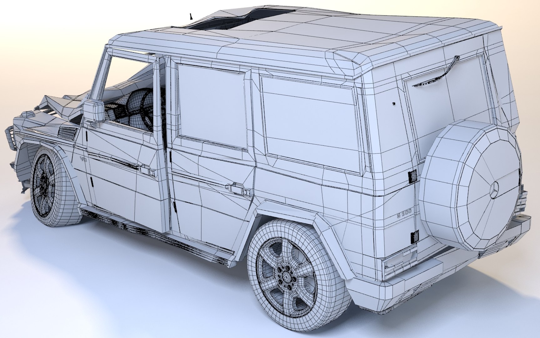 Mercedes Benz G 3d Model