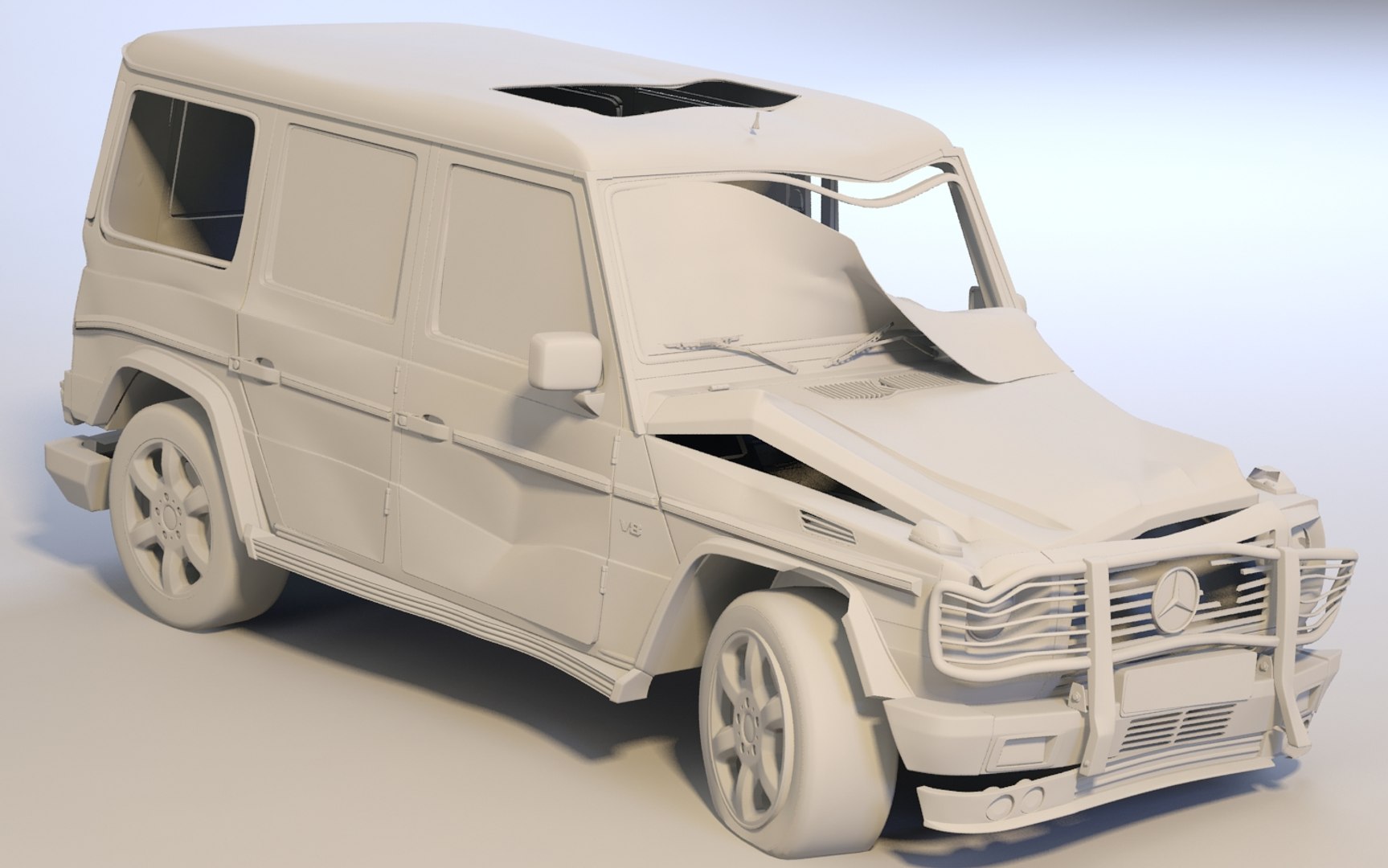 Mercedes Benz G 3d Model