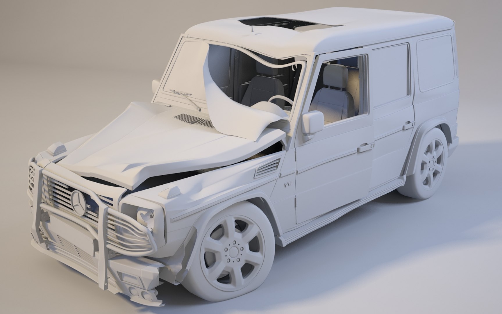 Mercedes Benz G 3d Model
