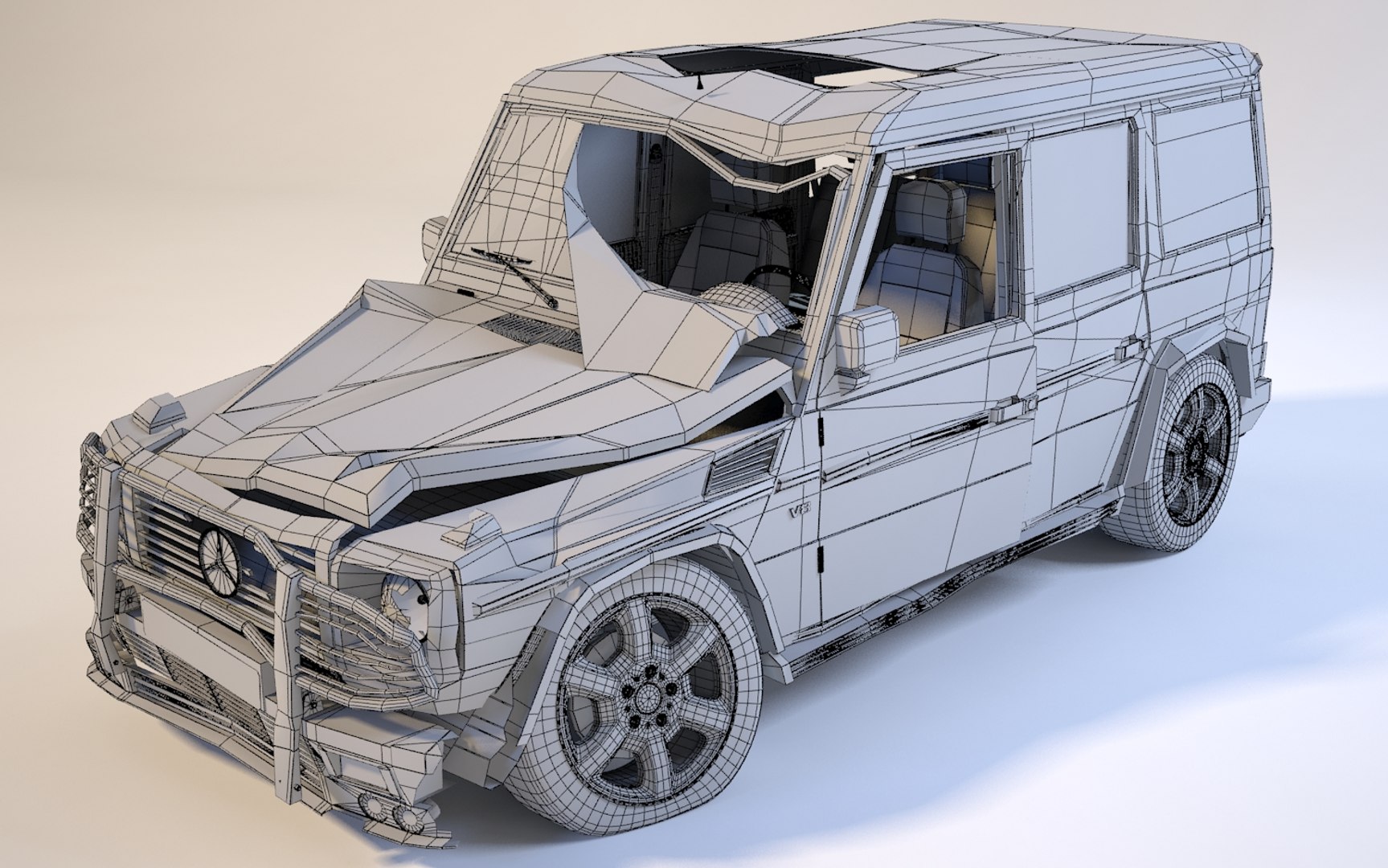 Mercedes Benz G 3d Model