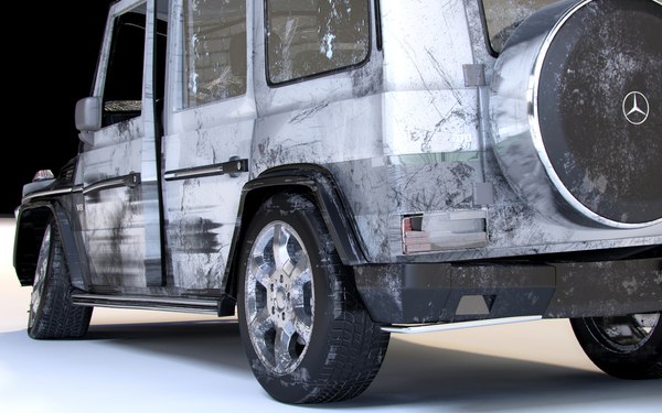 메르세데스 - 벤츠 (Galendwagen) 3D 모델 - TurboSquid 1001849