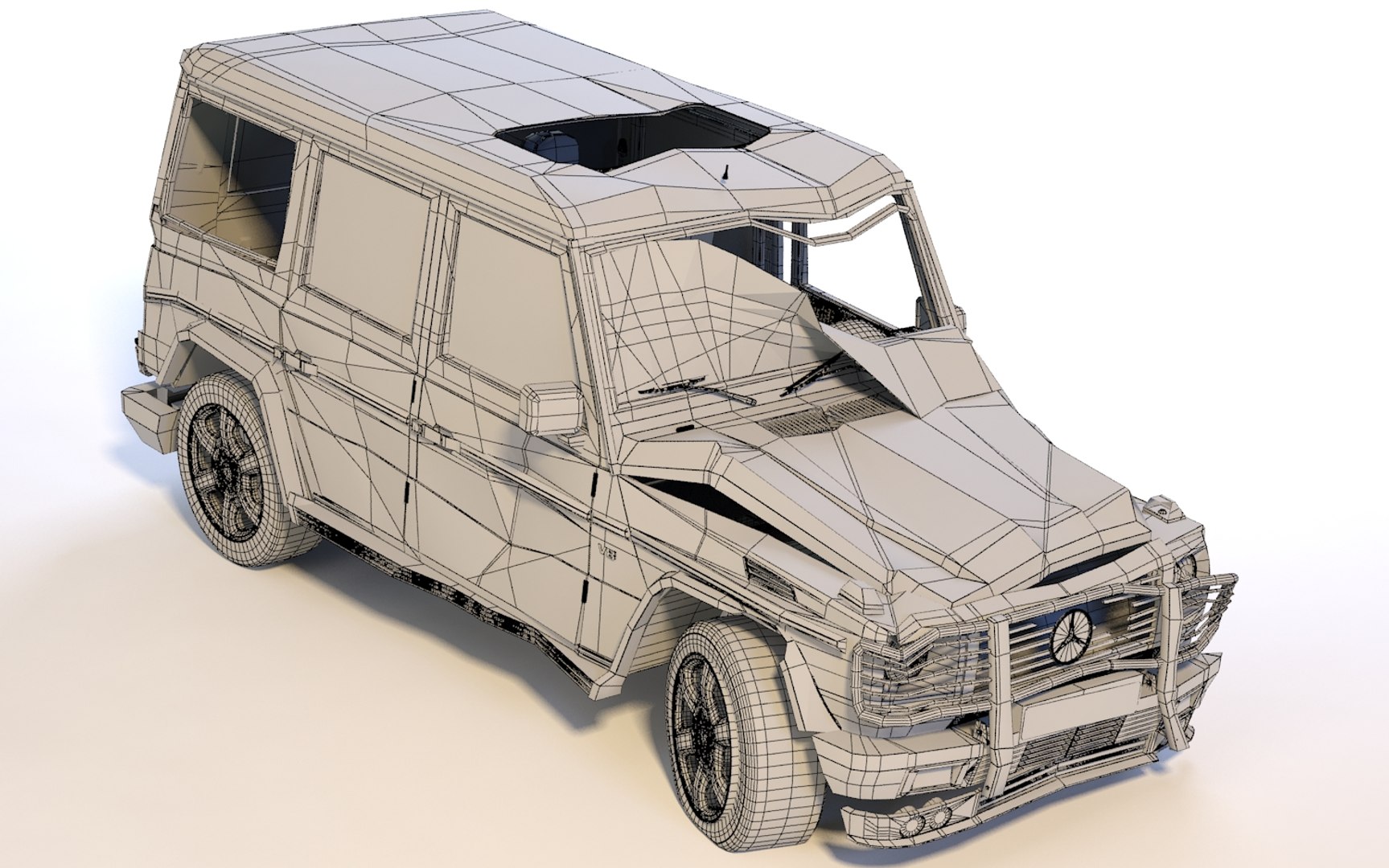 Mercedes Benz G 3d Model