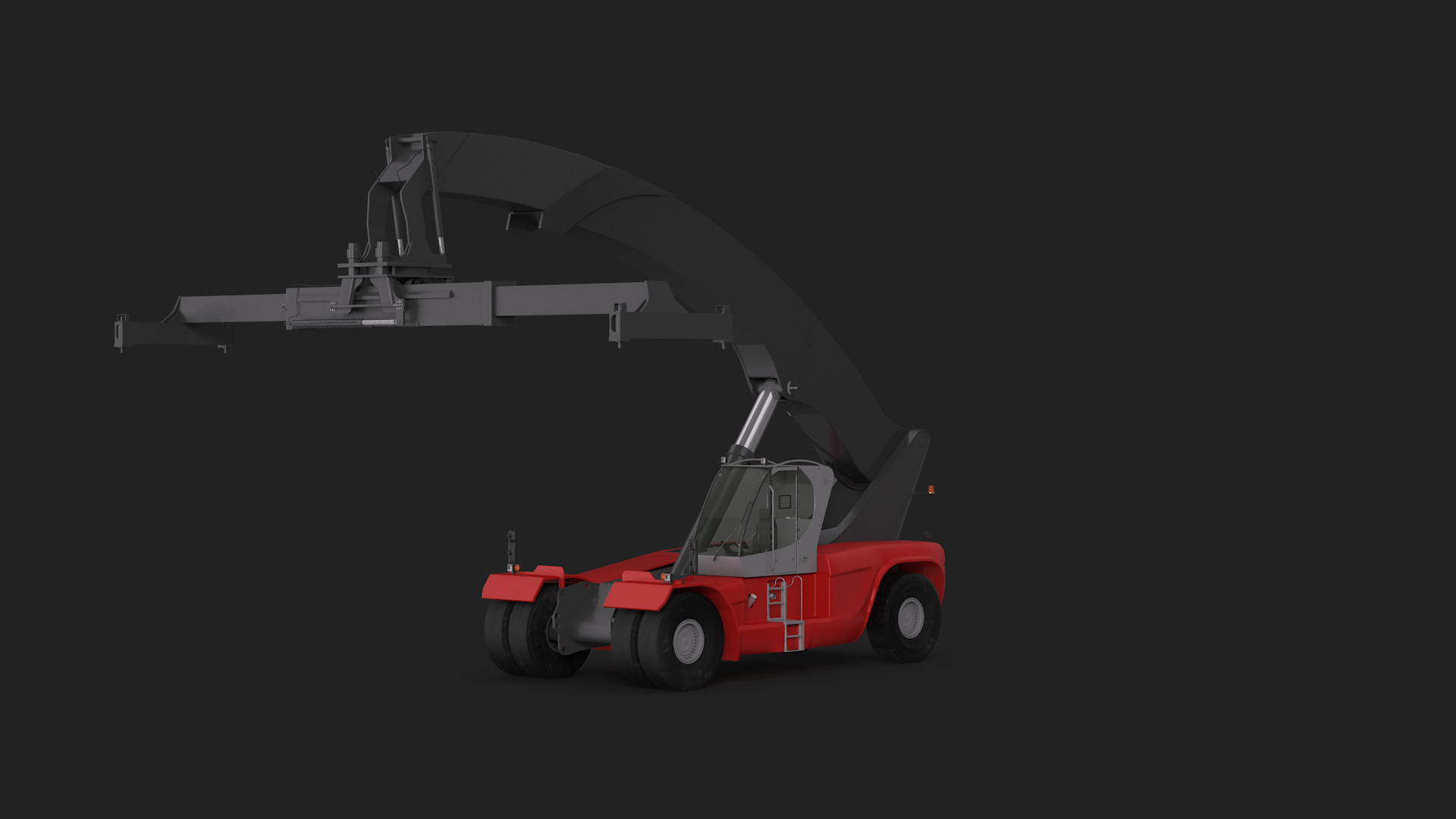 3D Container Trailer Stacker - TurboSquid 1629225