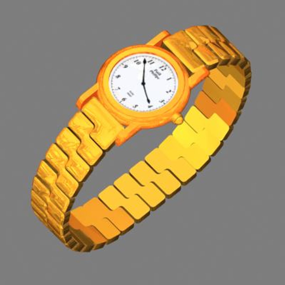 accessories watch 3d model