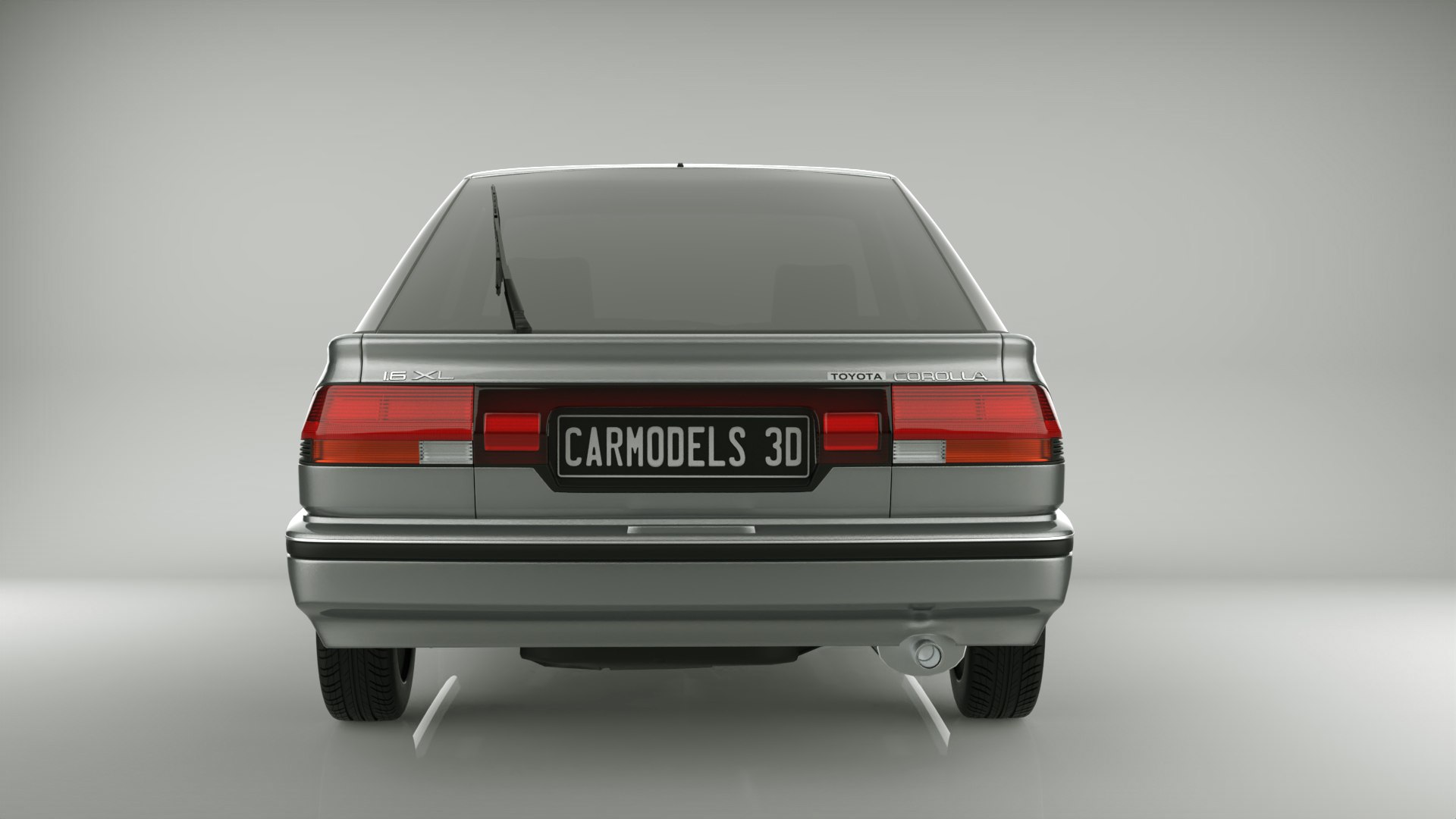 Toyota Corolla Liftback E90 3D Model - TurboSquid 2510416