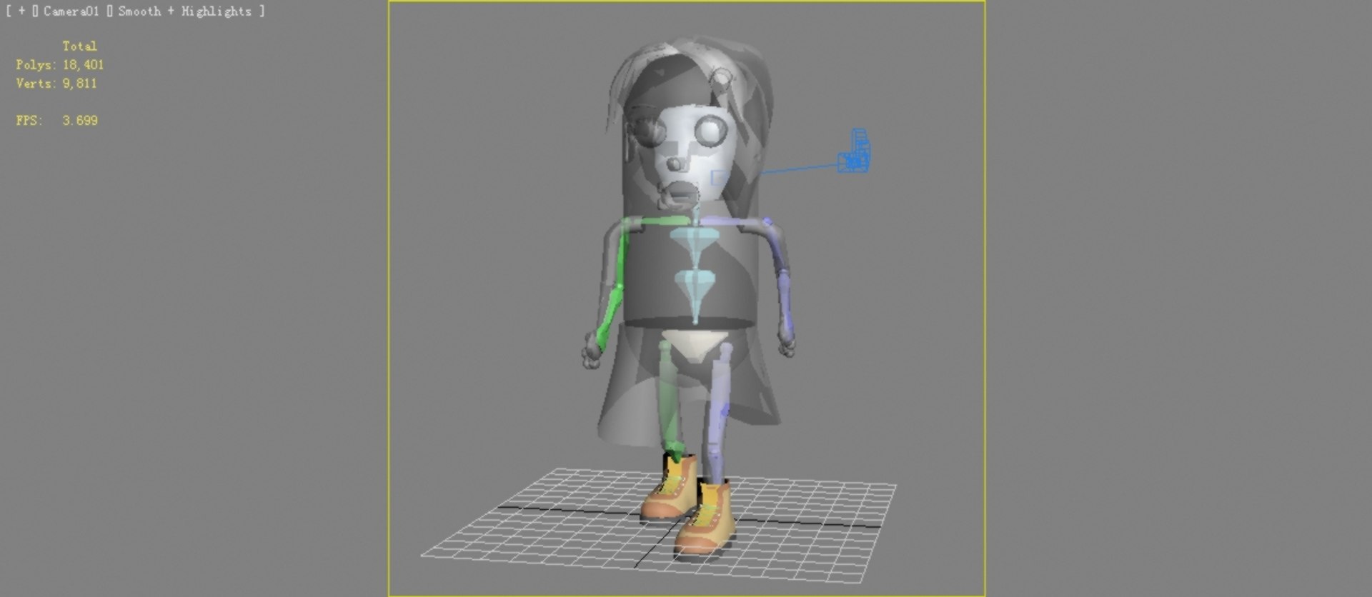 Cartoon Mom 3d Model Turbosquid 1946557