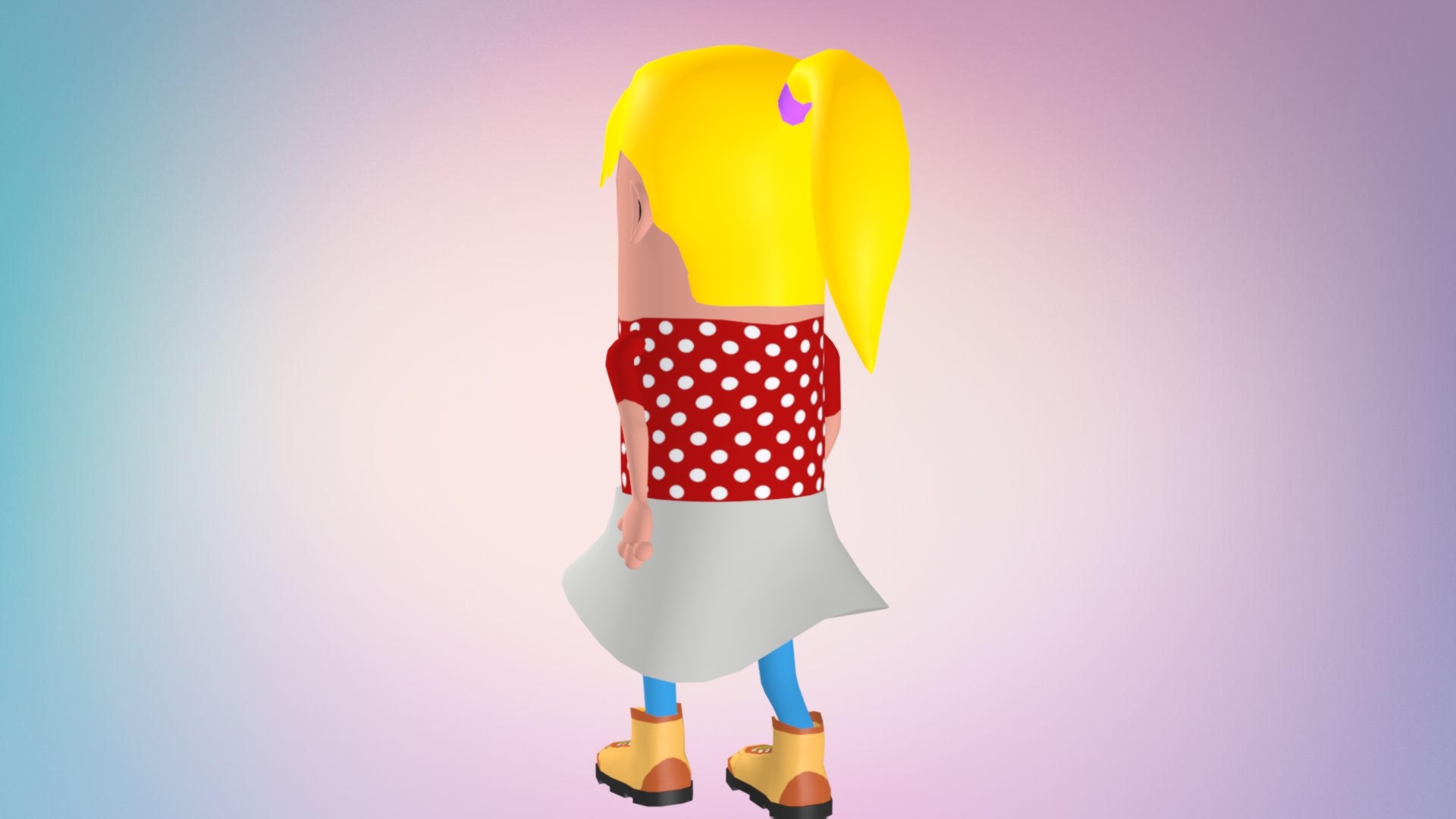 Cartoon Mom 3d Model Turbosquid 1946557