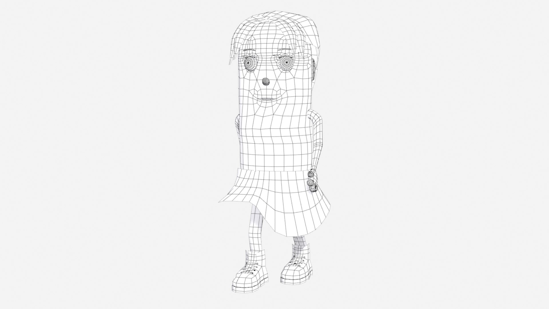 Cartoon Mom 3d Model Turbosquid 1946557