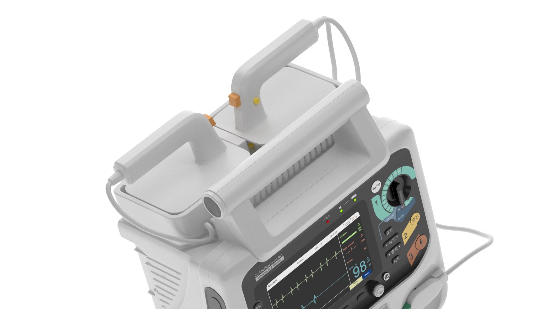 Medical Defibrillators 3D - TurboSquid 2225560