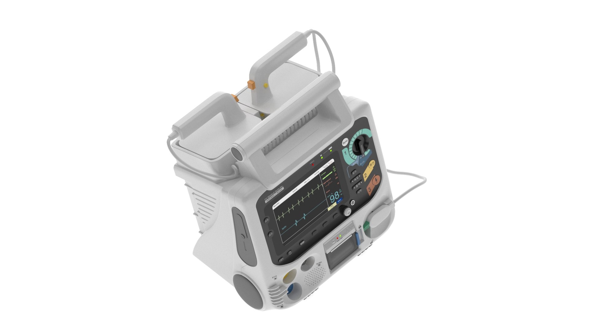 Medical Defibrillators 3D - TurboSquid 2225560