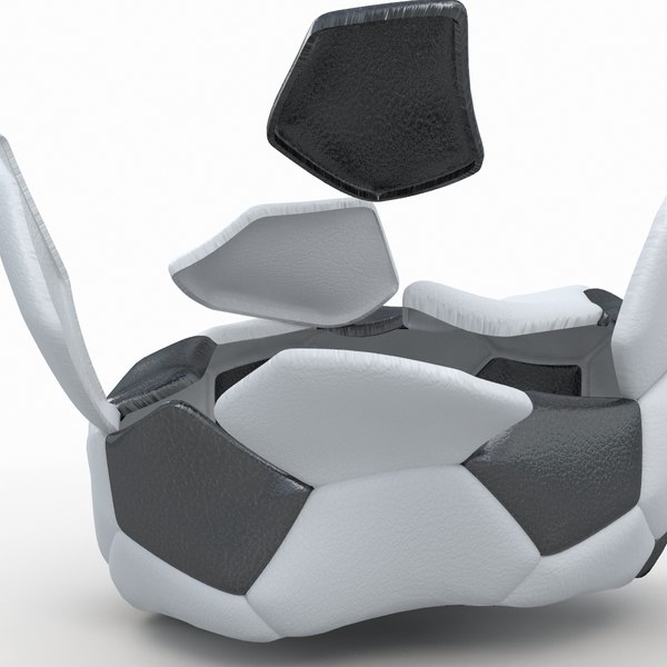 3d soccer ball model