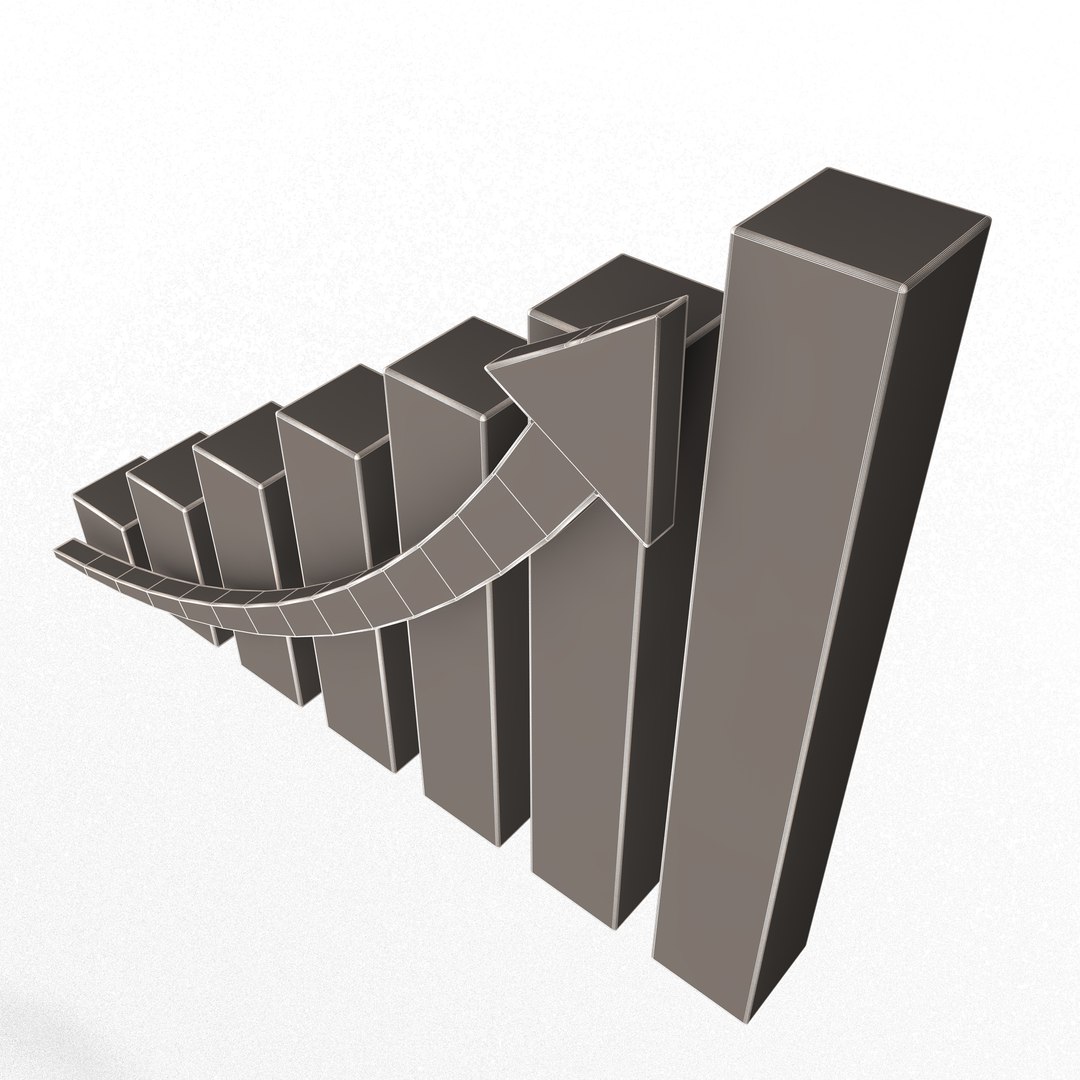3D Bar Chart Model - TurboSquid 1812969