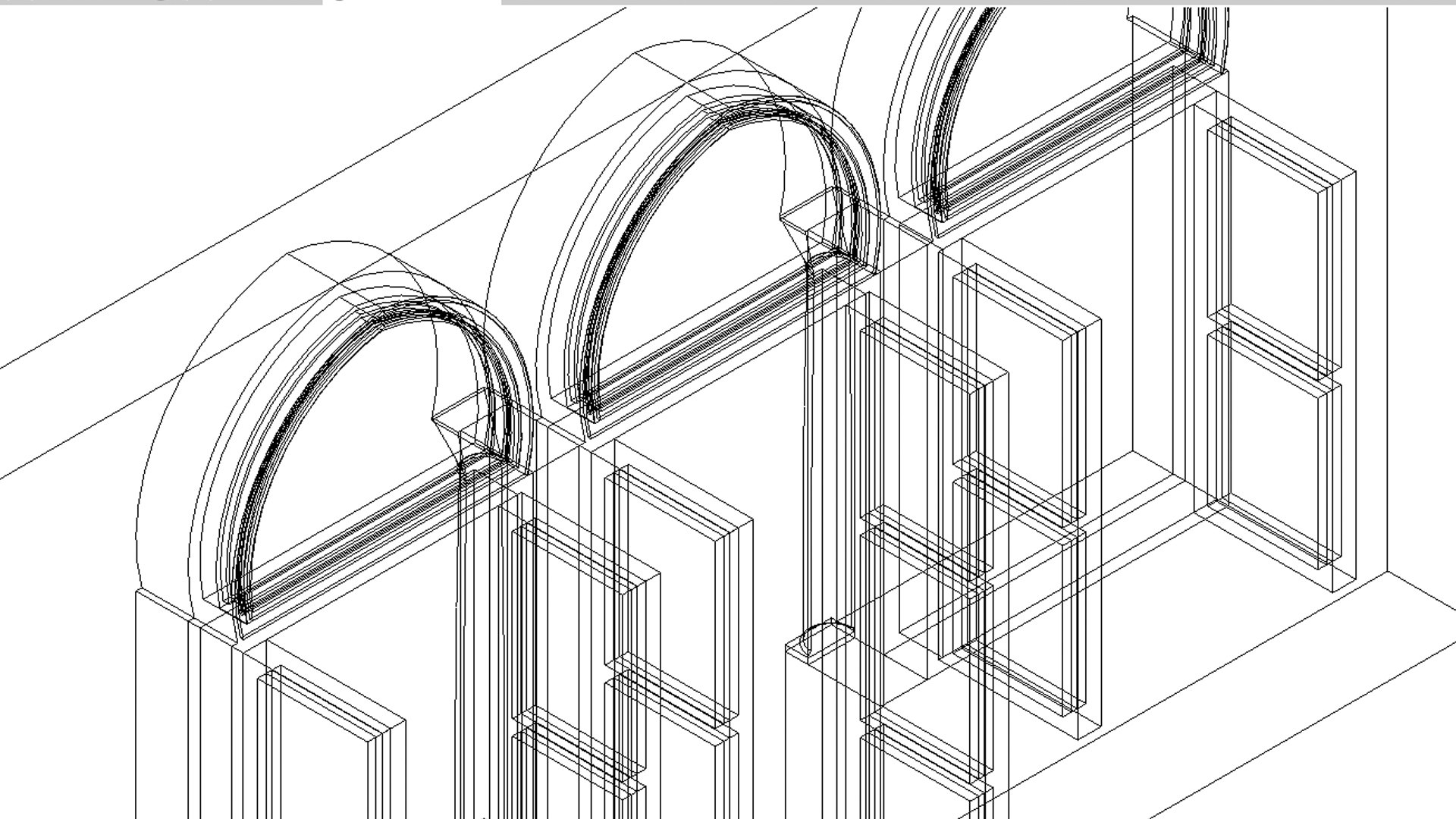 3D 3 LEBANESE TRIPLE ARCHES - TurboSquid 1918736