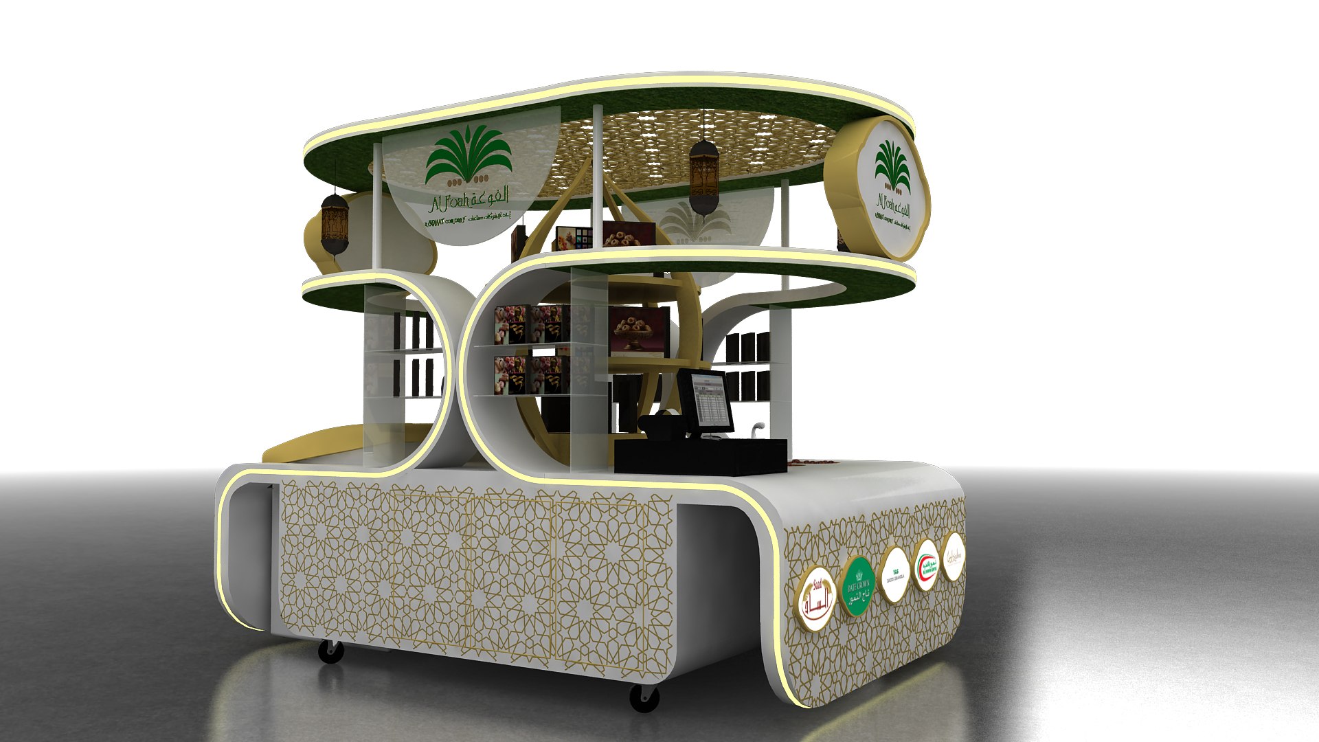 Stand Design 3D - TurboSquid 1824227