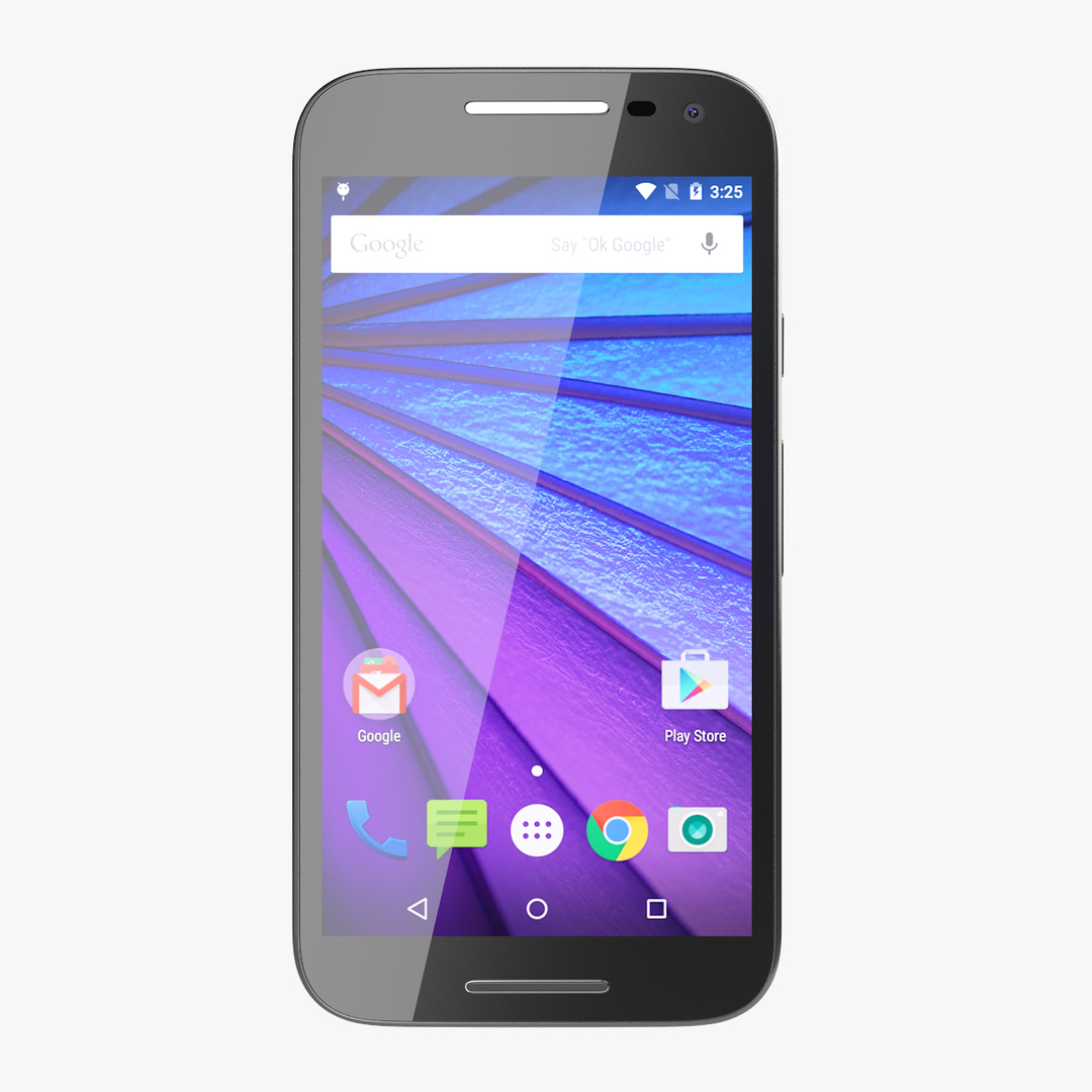 3d realistic motorola moto g