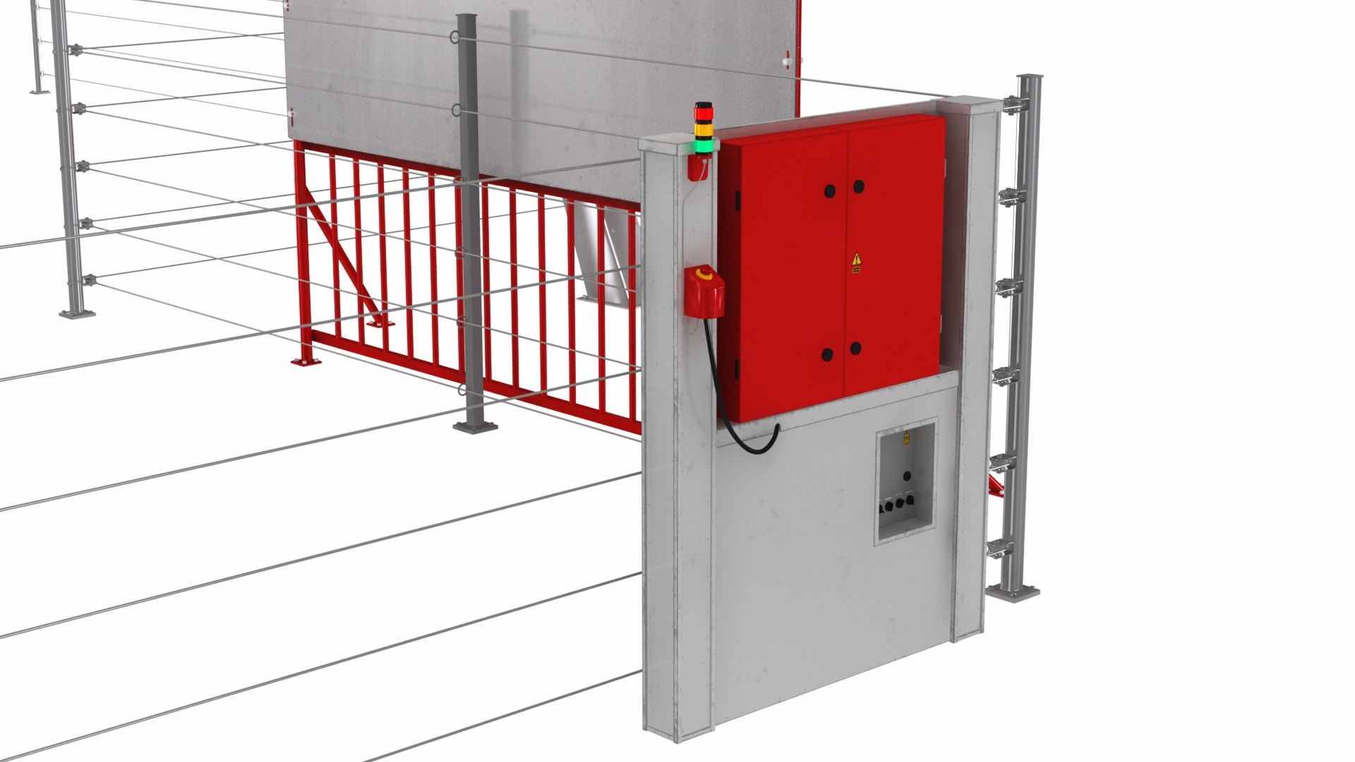 3D Automatic Feeding System Element Collection Model - TurboSquid 2019929