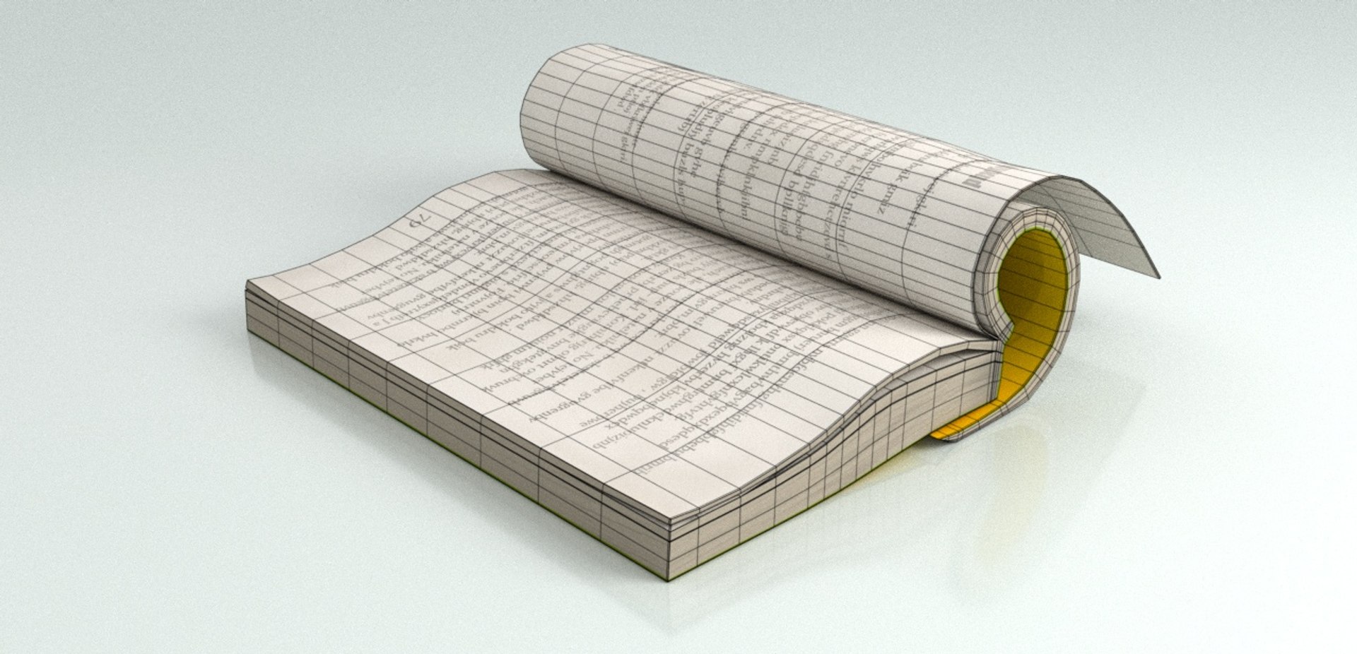 3D Model Open Book Soft - TurboSquid 1445776