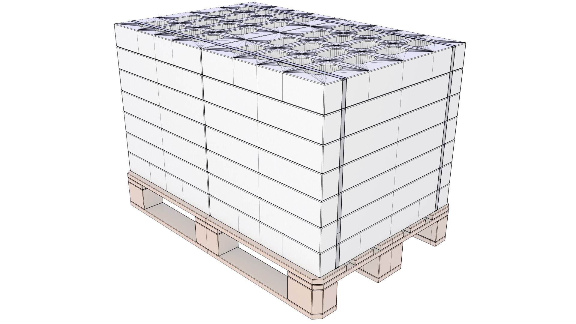 3D Pallet With Reinforced Slab 17 - TurboSquid 2003189
