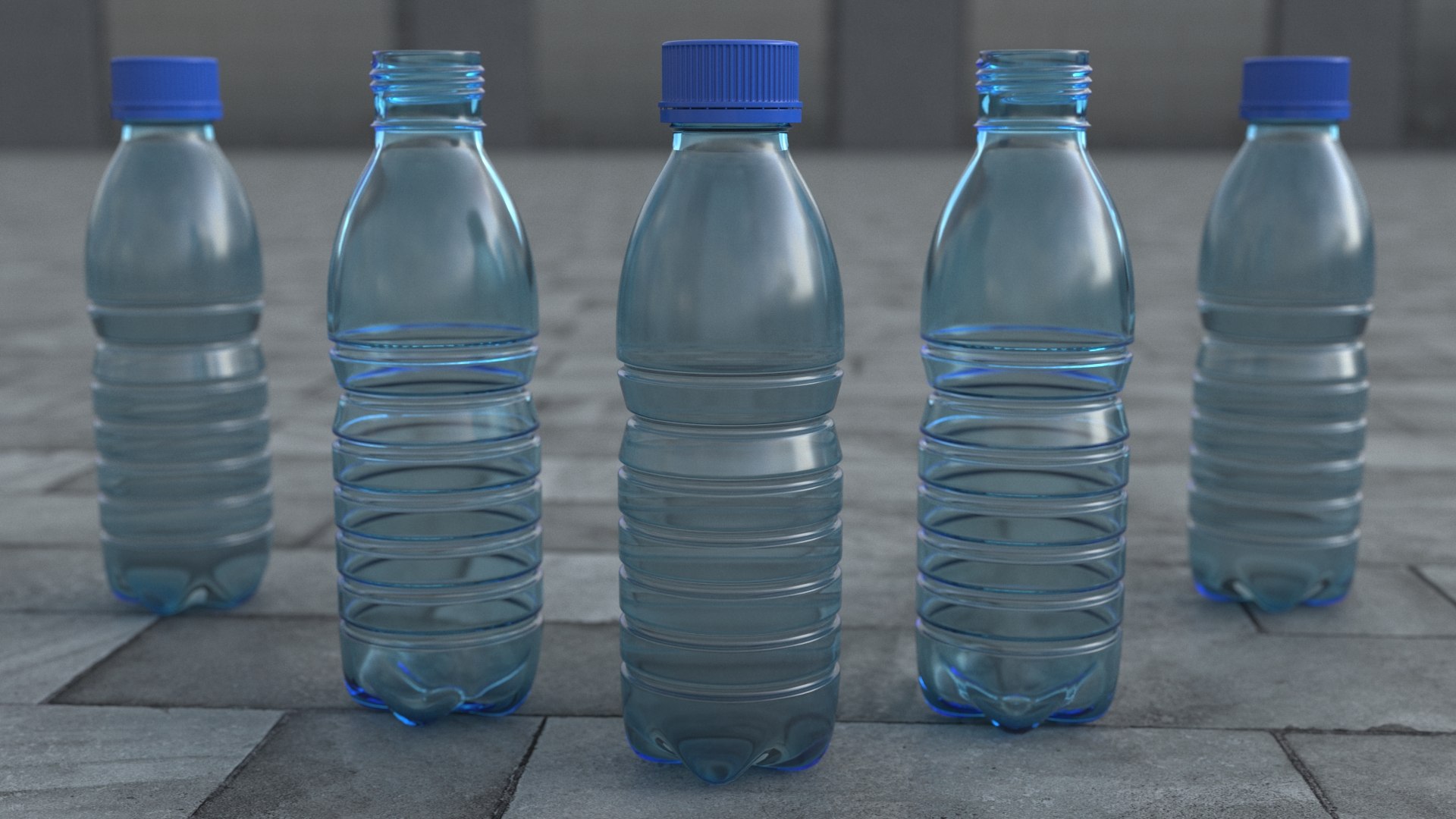 3D Plastic Water Bottle V7 3d Model - TurboSquid 1768291