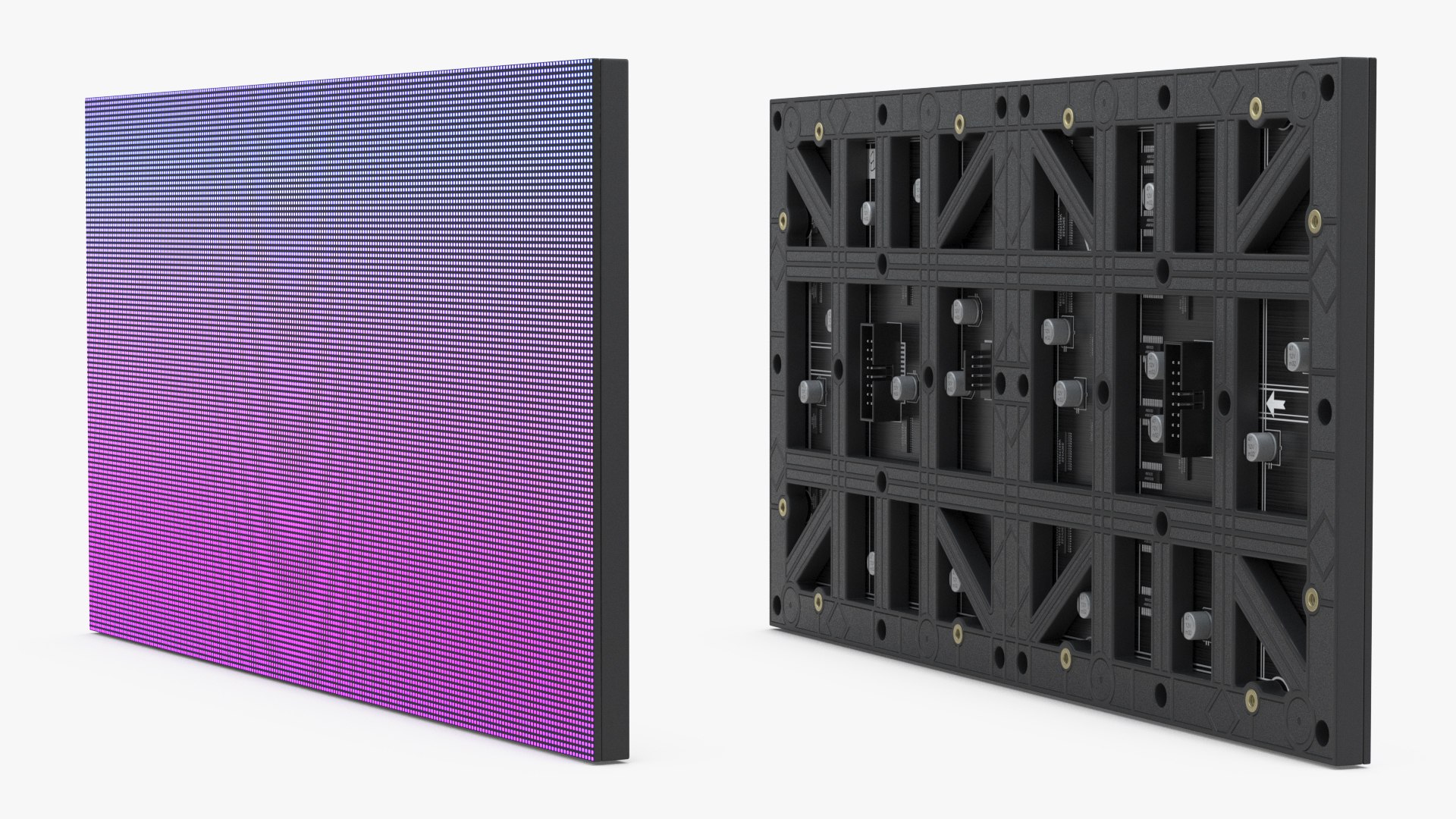 3D Model LED Display Screen Gradient - TurboSquid 2284136