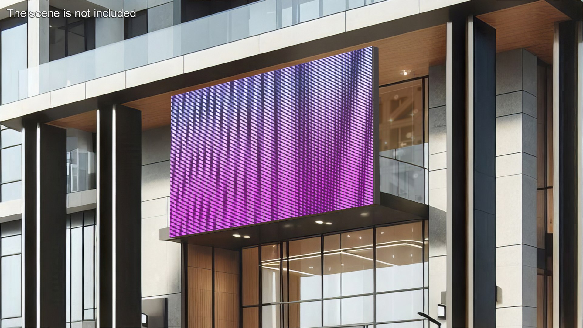 3D Model LED Display Screen Gradient - TurboSquid 2284136