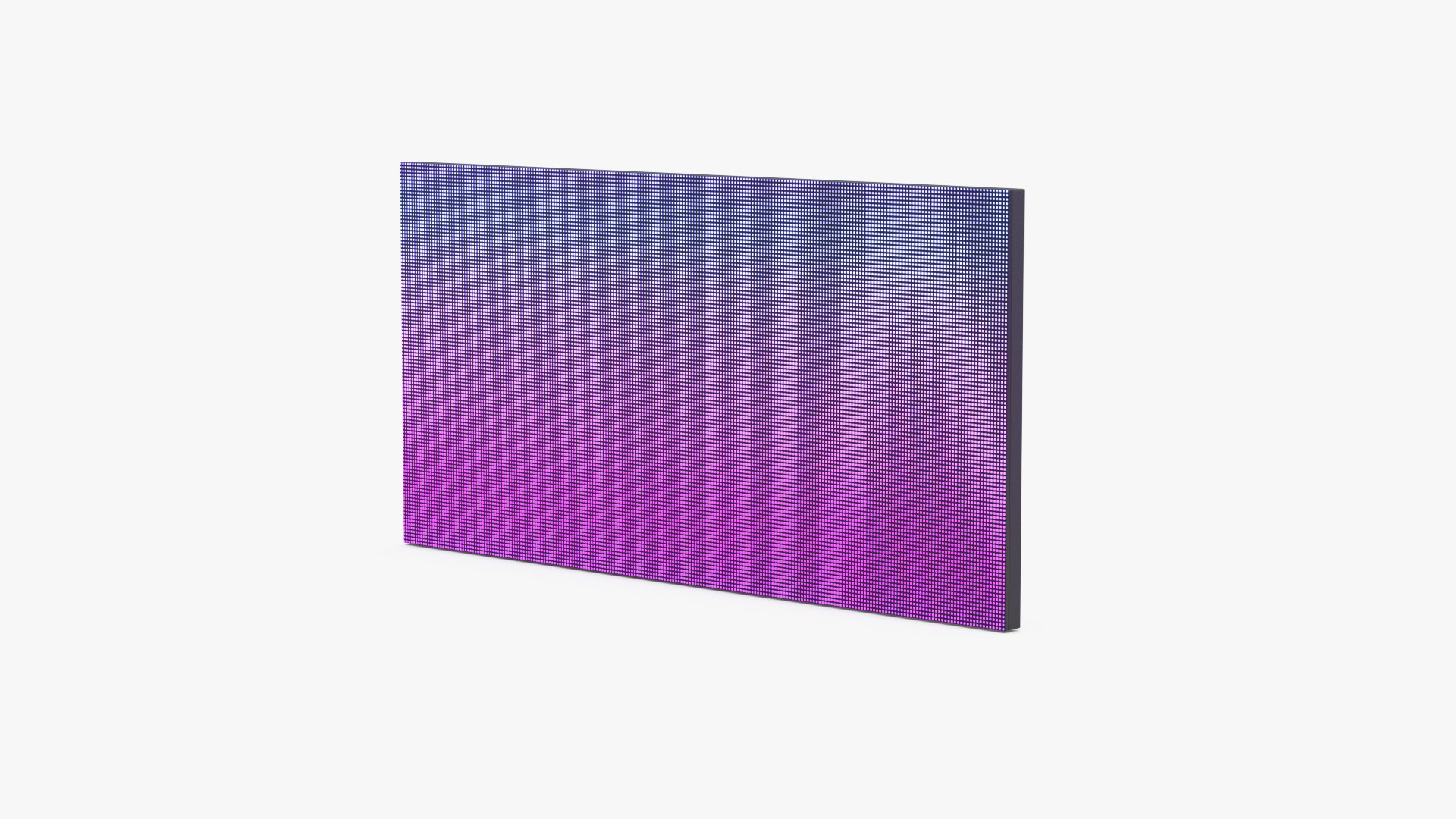 3D Model LED Display Screen Gradient - TurboSquid 2284136
