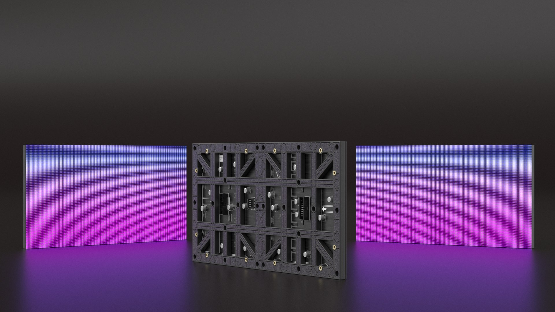 3D Model LED Display Screen Gradient - TurboSquid 2284136