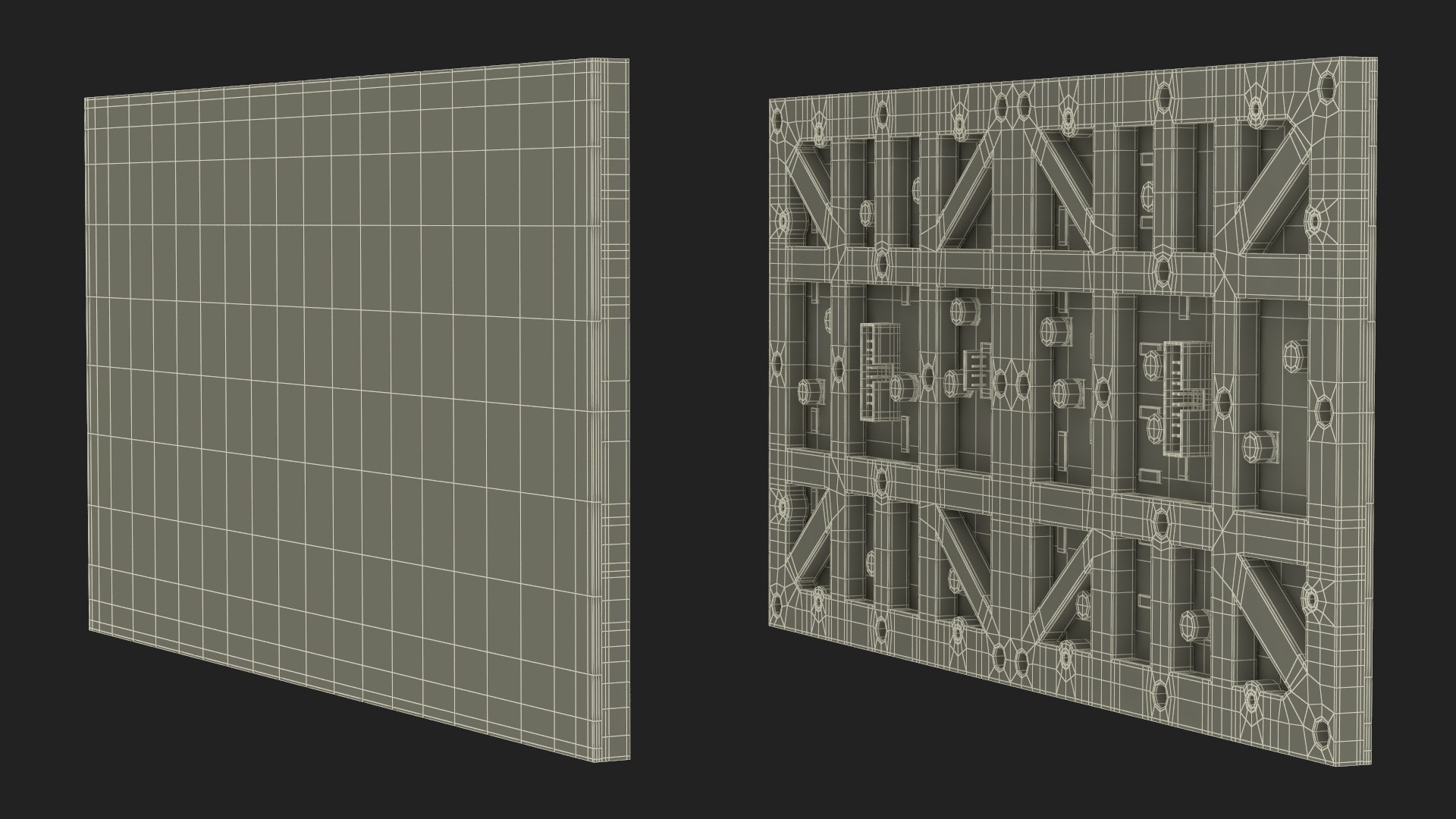 3D Model LED Display Screen Gradient - TurboSquid 2284136