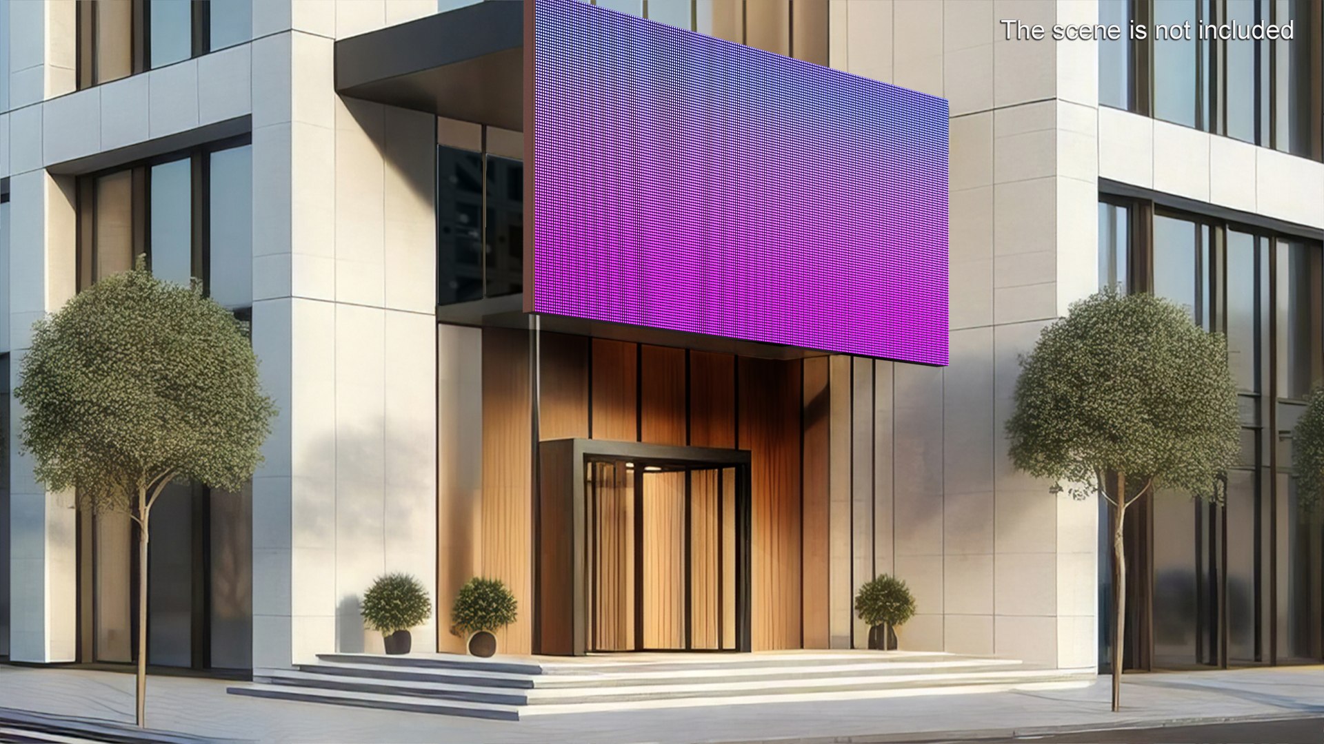 3D Model LED Display Screen Gradient - TurboSquid 2284136