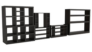 Free 3D Bookshelf Models | TurboSquid