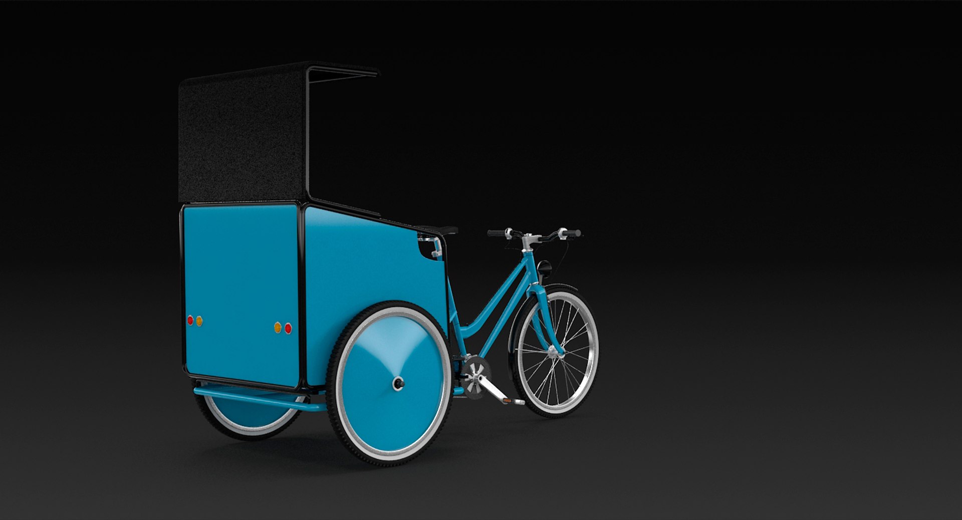 3D Model Pedicab V2 - TurboSquid 1189099