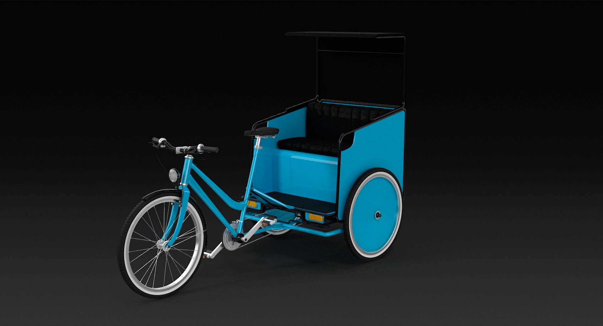 3D Model Pedicab V2 - TurboSquid 1189099