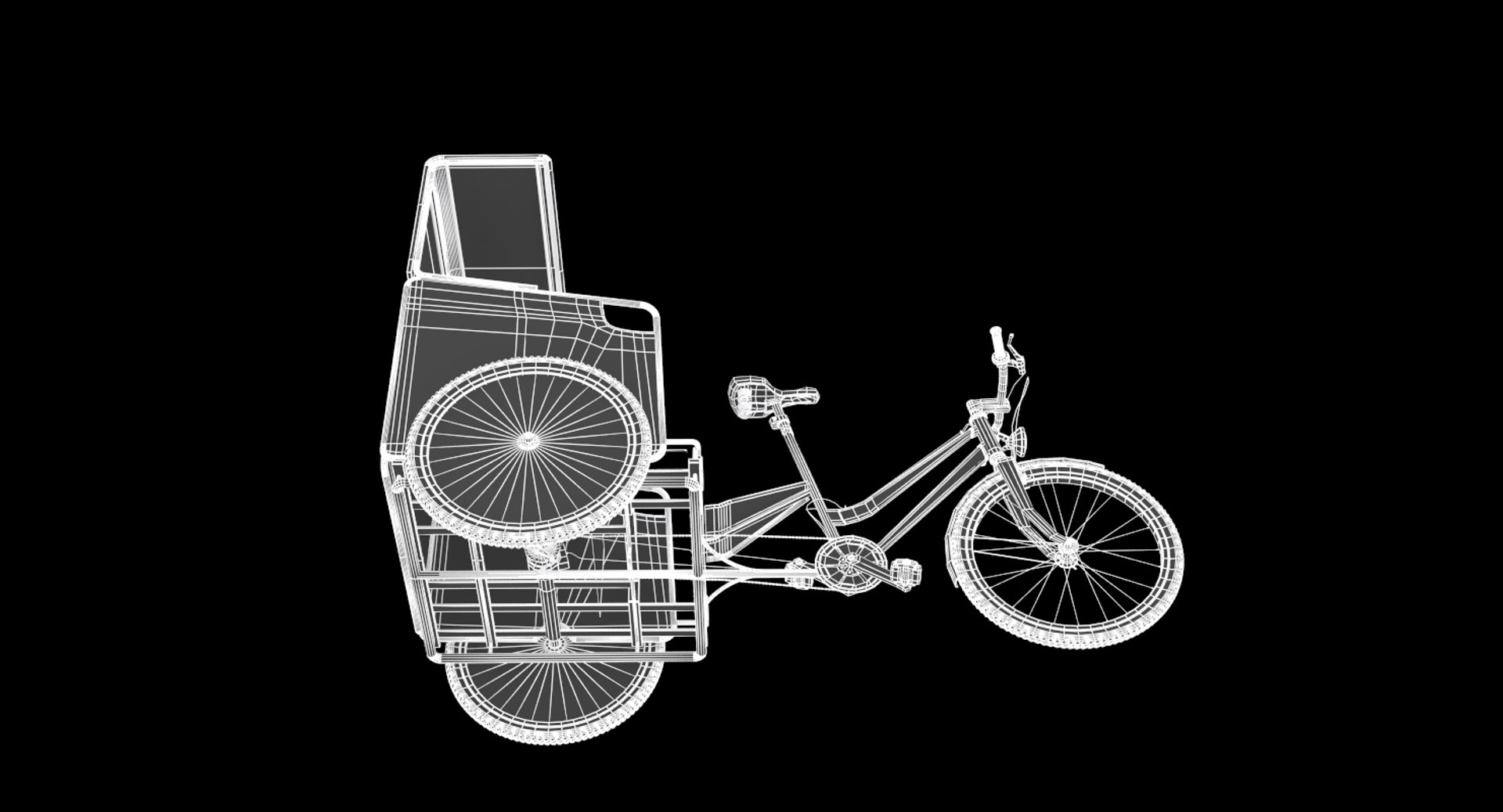 3D Model Pedicab V2 - TurboSquid 1189099