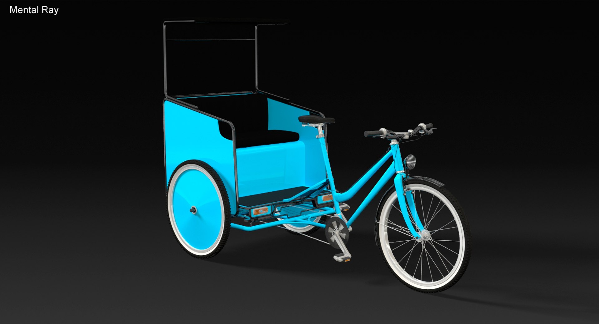 3D Model Pedicab V2 - TurboSquid 1189099