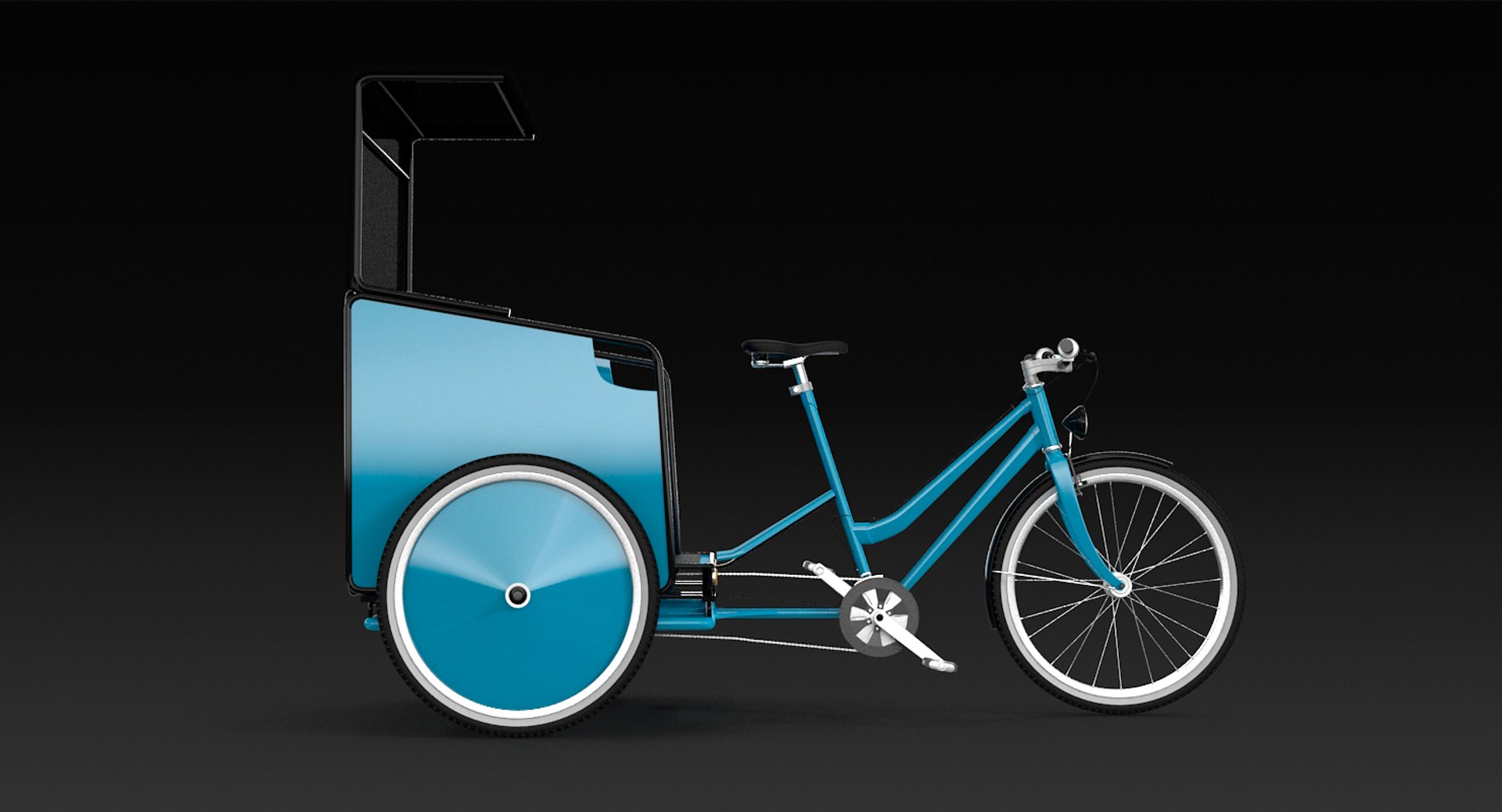 3D Model Pedicab V2 - TurboSquid 1189099