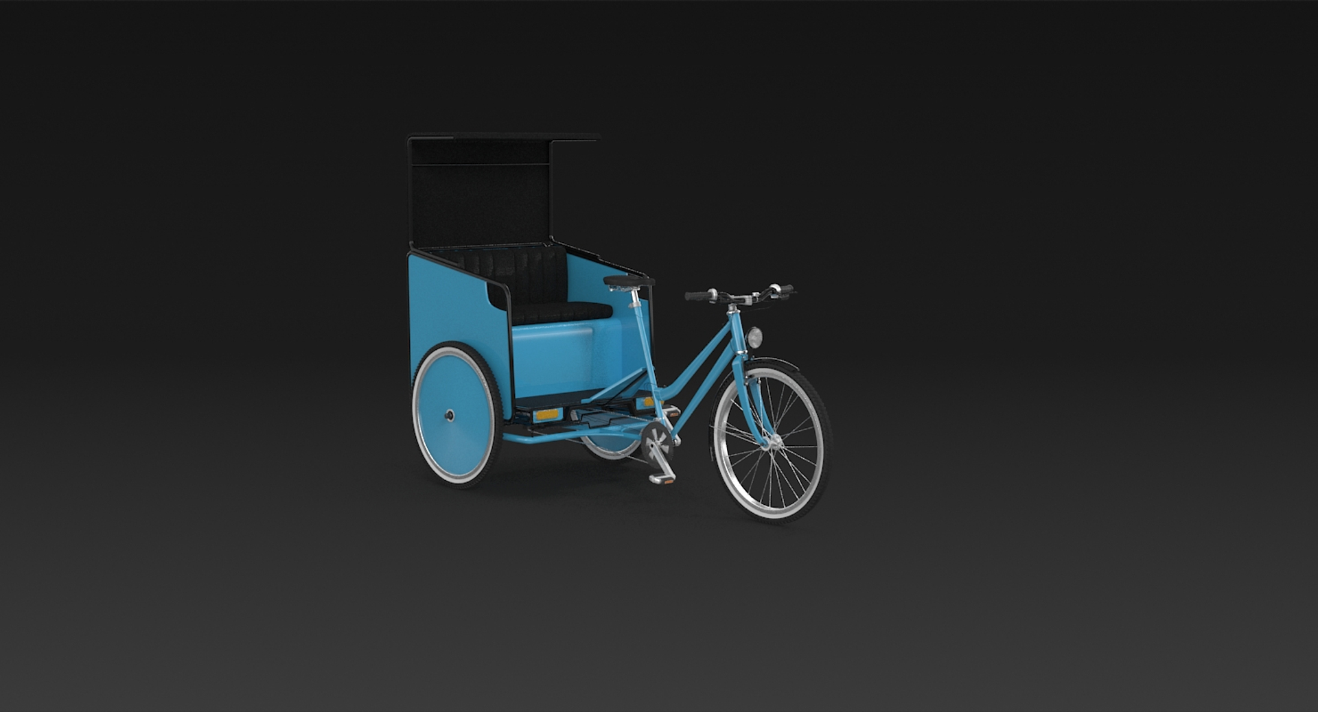 3D Model Pedicab V2 - TurboSquid 1189099