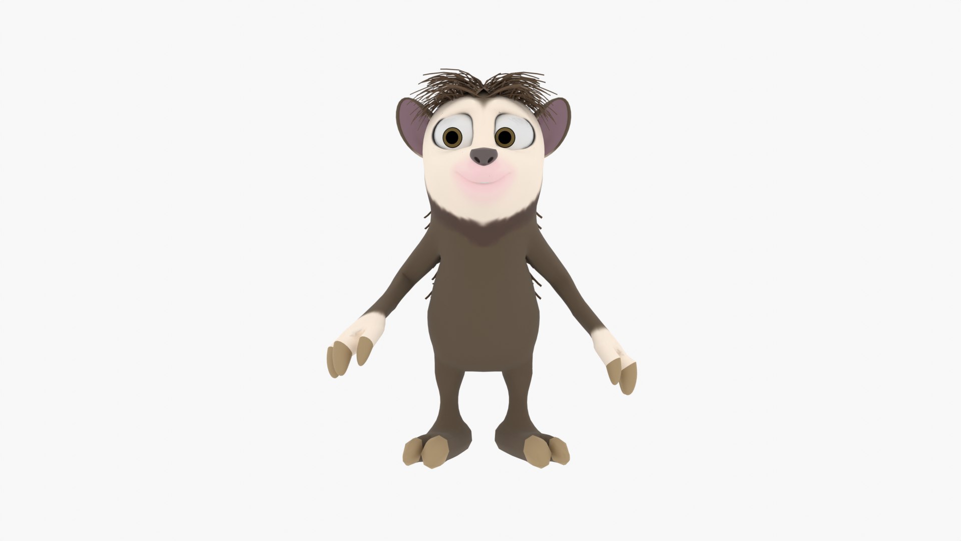 3D Model Louis - Ice Age - TurboSquid 2398950